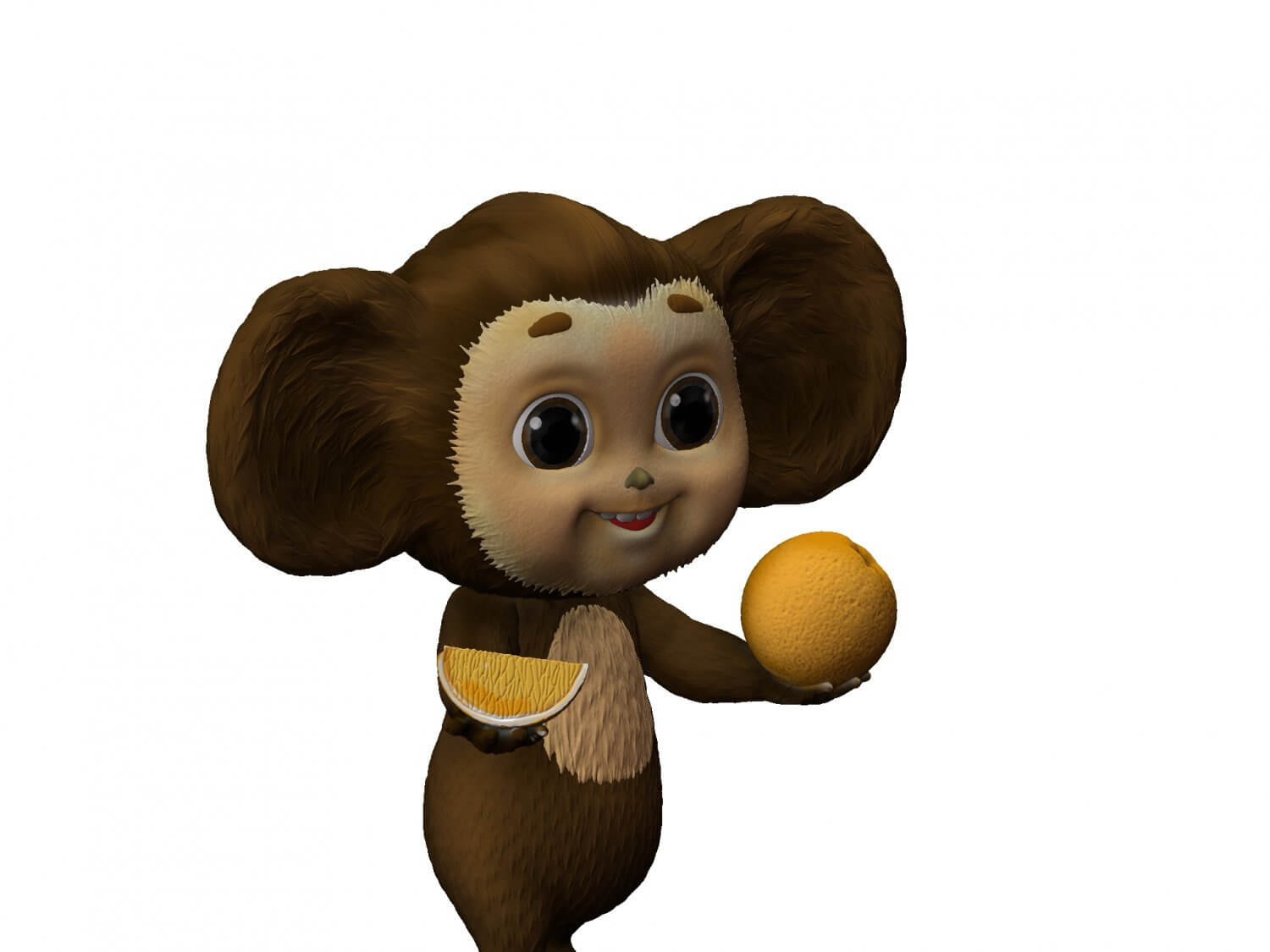 Cheburashka. Several Options - 3D Model by naeem32