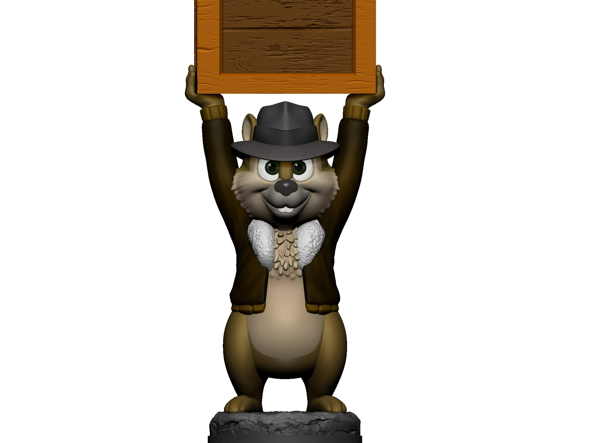 Chip From The Video Game Dandy - 3D Model by naeem32