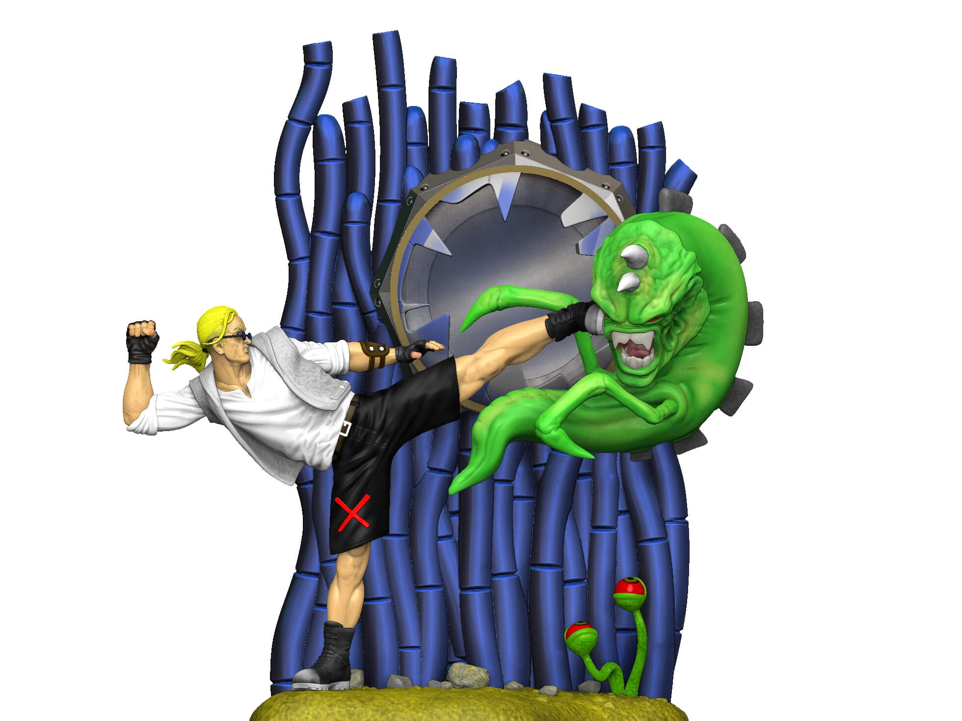Comix Zone 1995 - 3D Model by naeem32