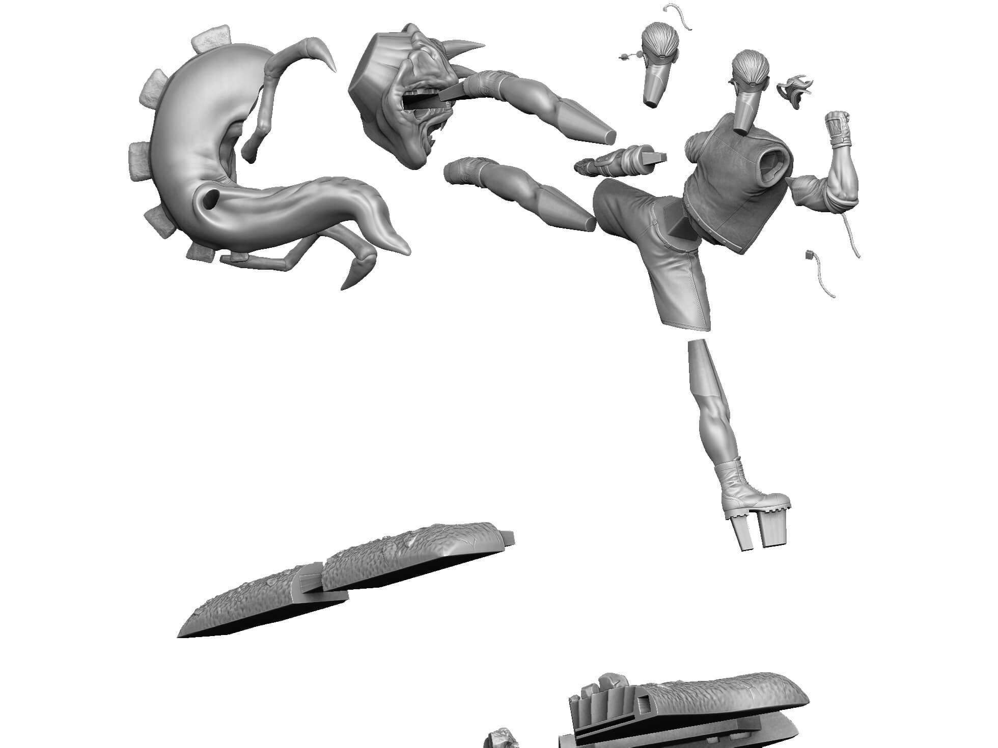 Comix Zone 1995 - 3D Model by naeem32