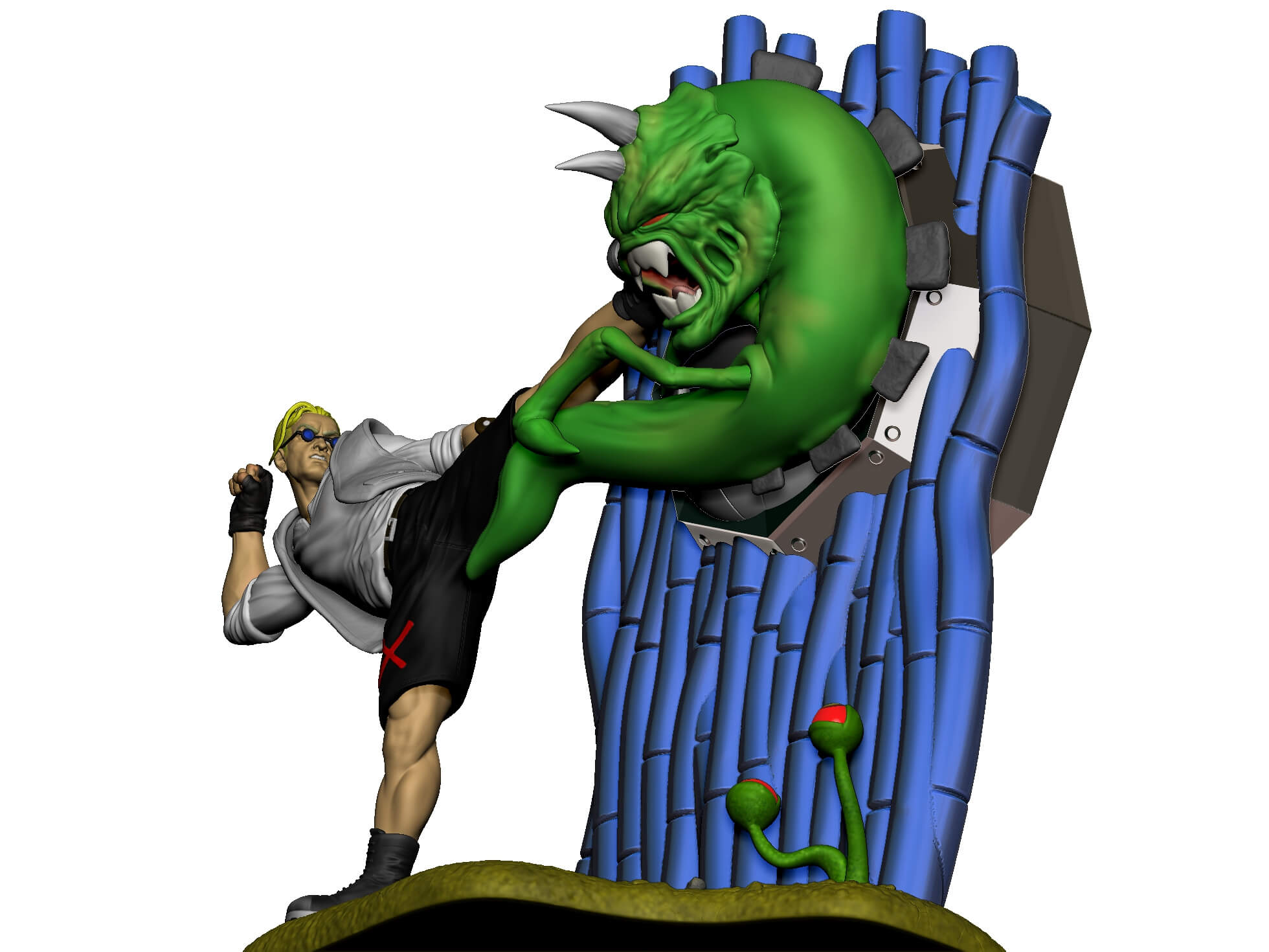 Comix Zone 1995 - 3D Model by naeem32