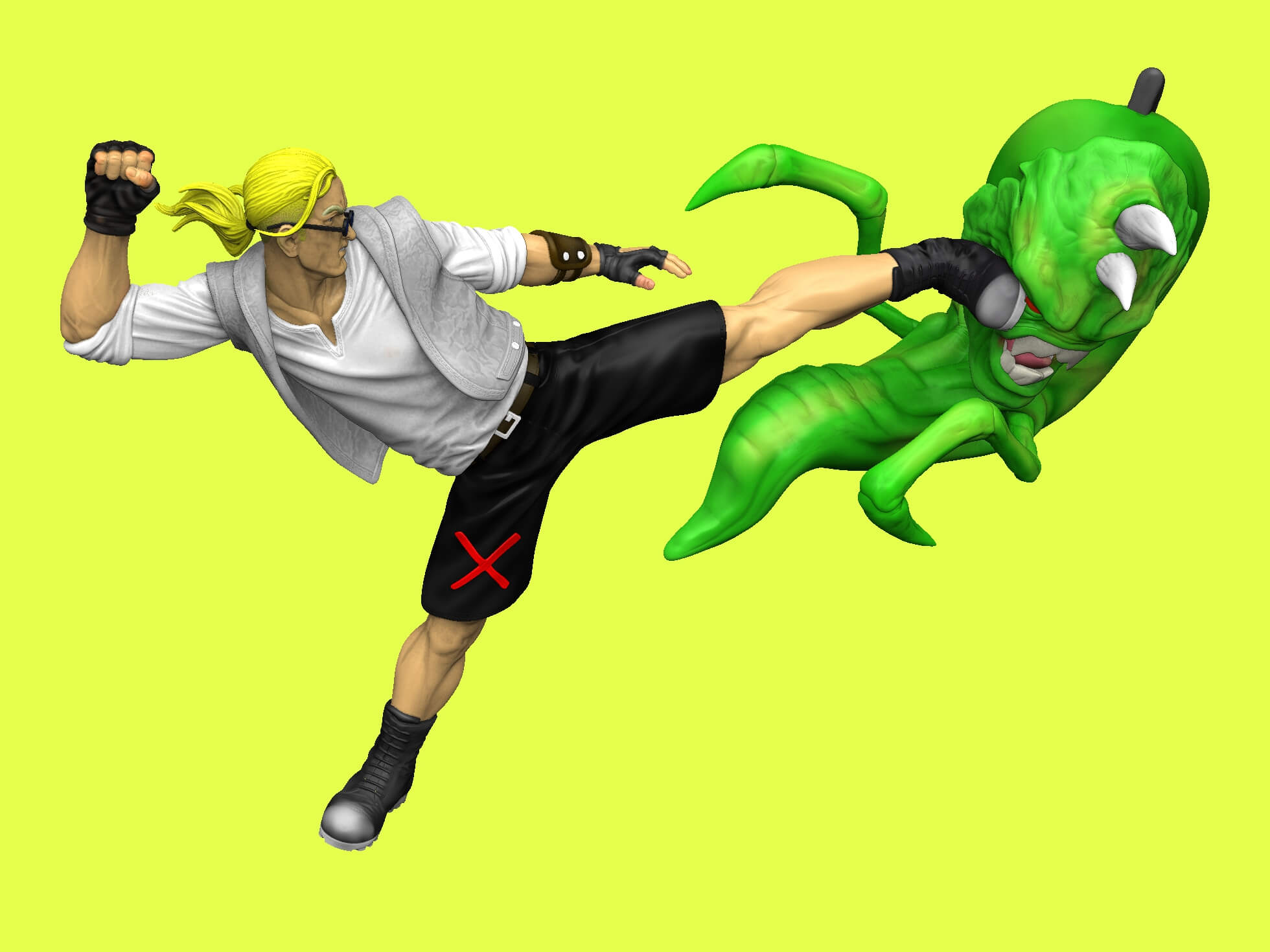 Comix Zone 1995 - 3D Model by naeem32