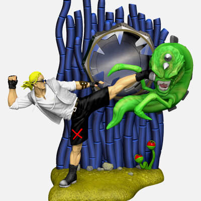 Comix Zone 1995 - 3D Model by naeem32