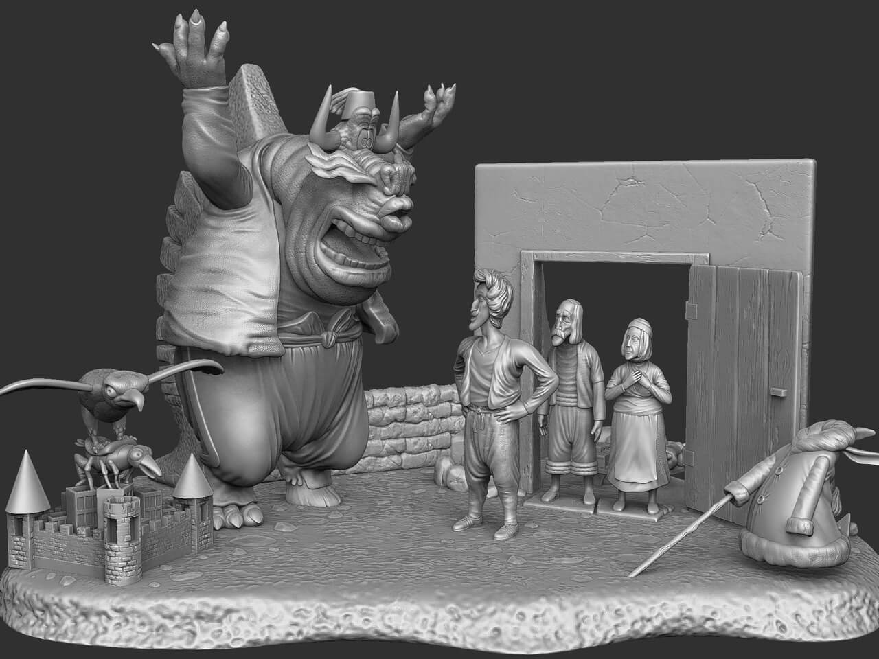 Composition Good Eh - 3D Model by naeem32