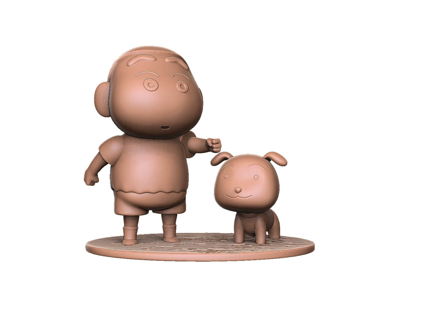 Crayon Shin-Chan 3D Model by naeem32