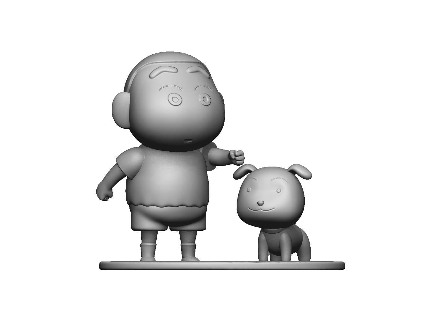 Crayon Shin-Chan 3D Model by naeem32