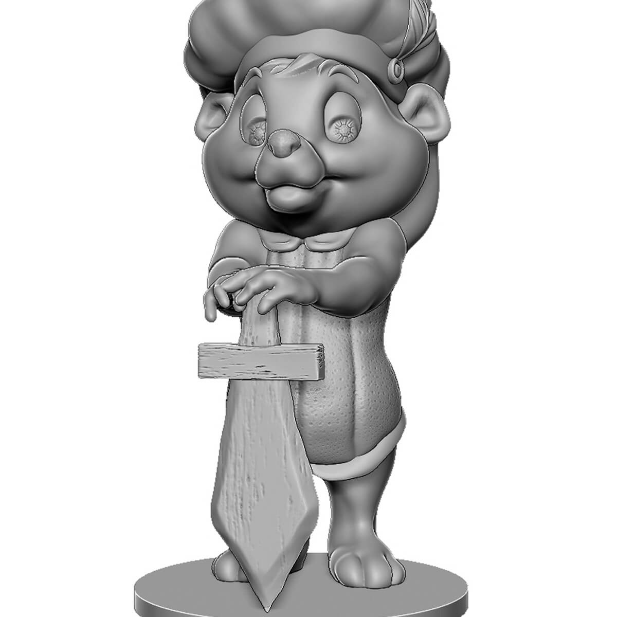 Cubbi Gummi Bear - 3D Model by naeem32