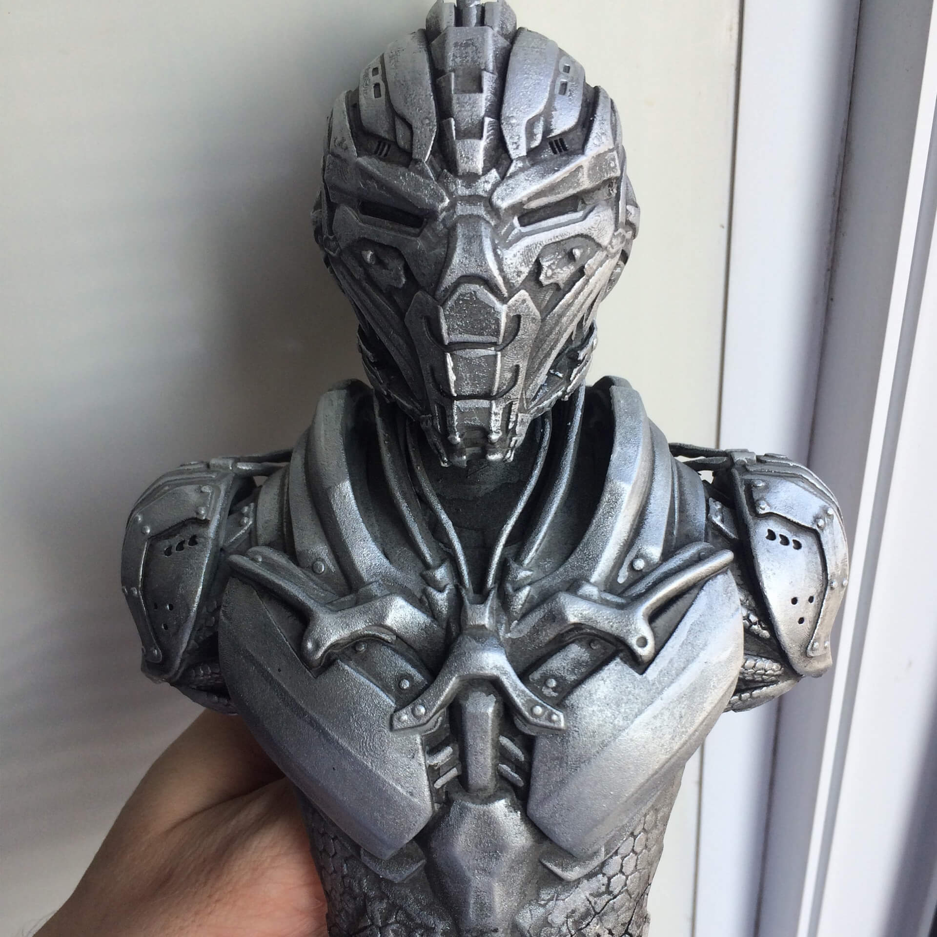 Cyrax From Mortal Kombat (Bust) - 3D Model by naeem32