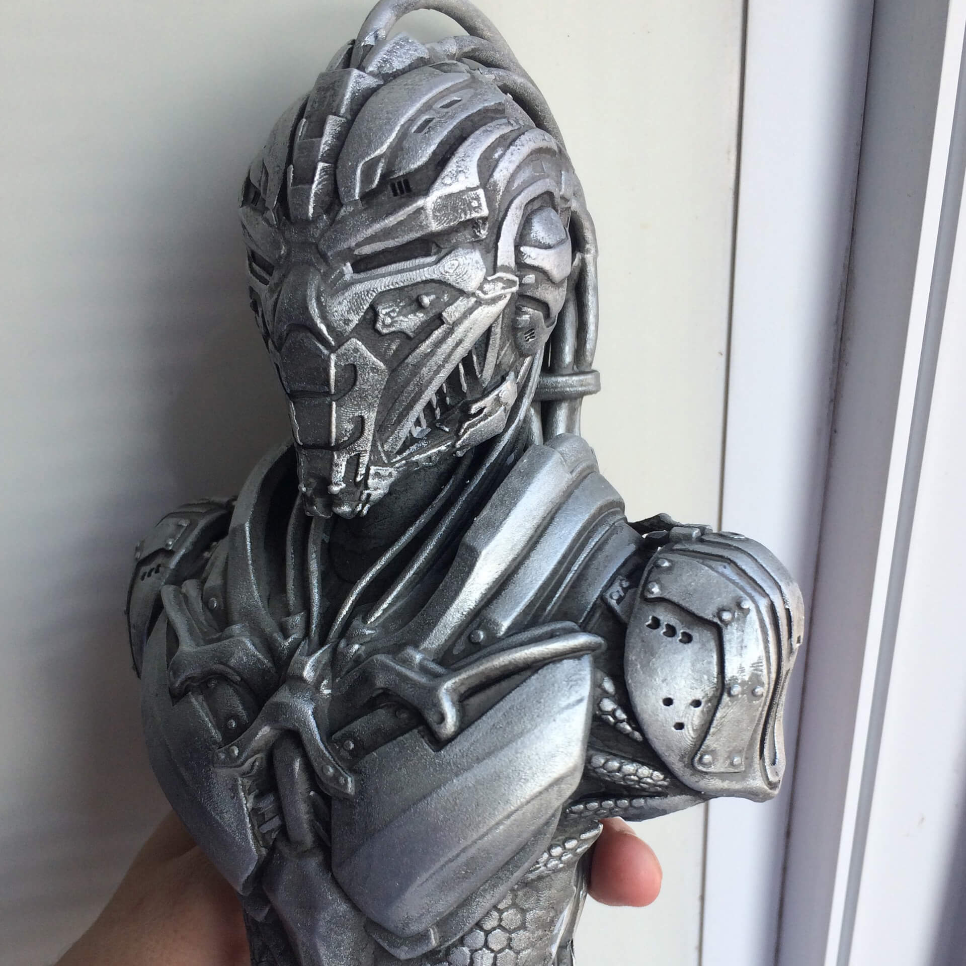 Cyrax From Mortal Kombat (Bust) - 3D Model by naeem32