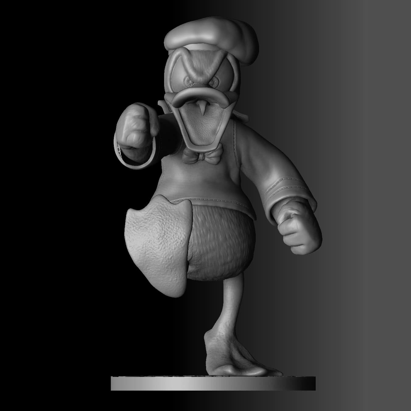 Daisy and Donald for 3D Printing Stl by naeem32