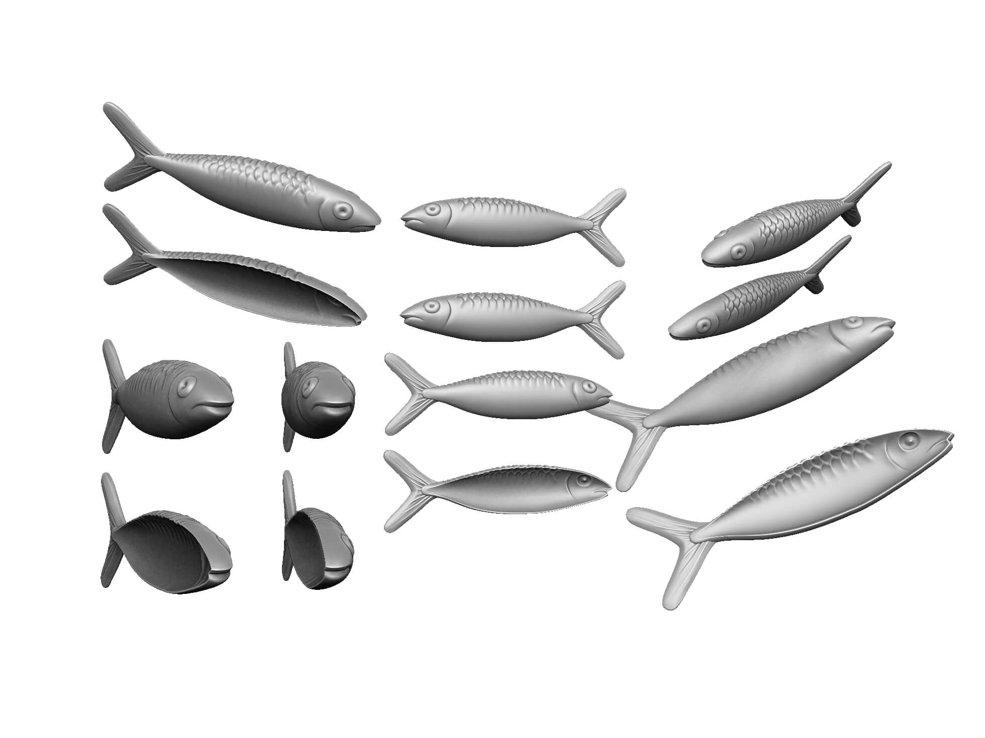 Decorative Fish (2 Options) - 3D Model by naeem32