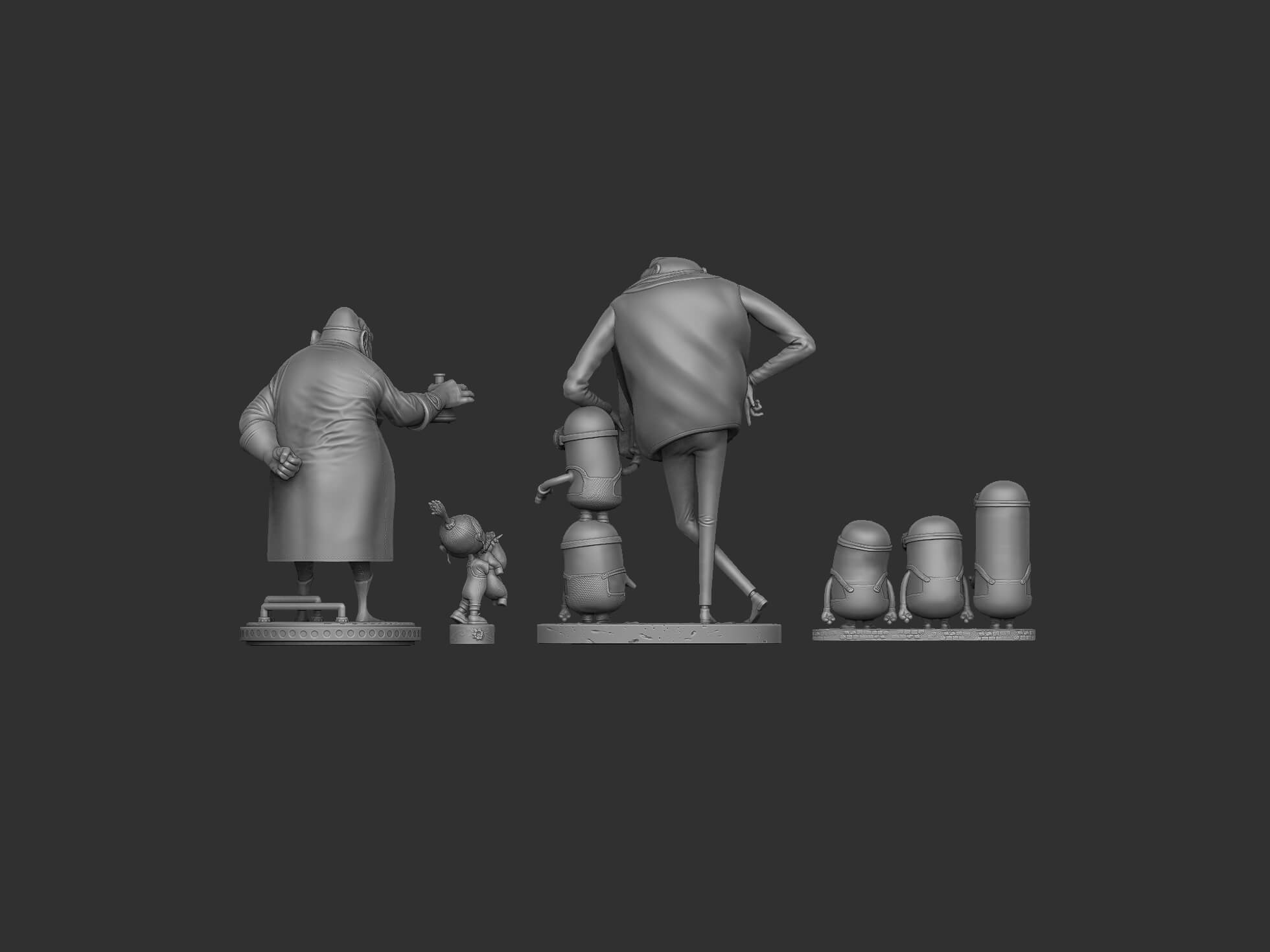 "Despicable Me" Set for 3D Printing by naeem32
