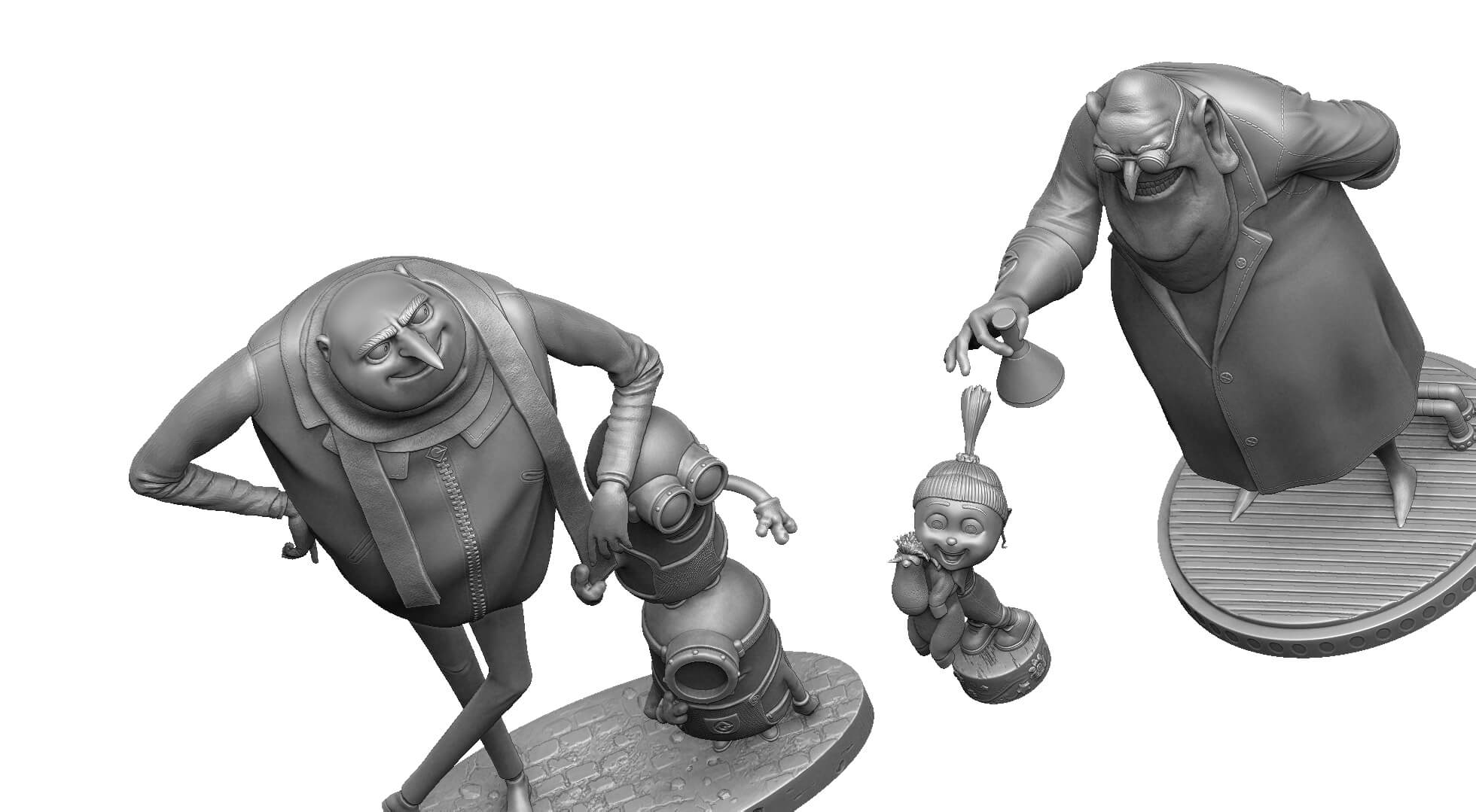 "Despicable Me" Set for 3D Printing by naeem32