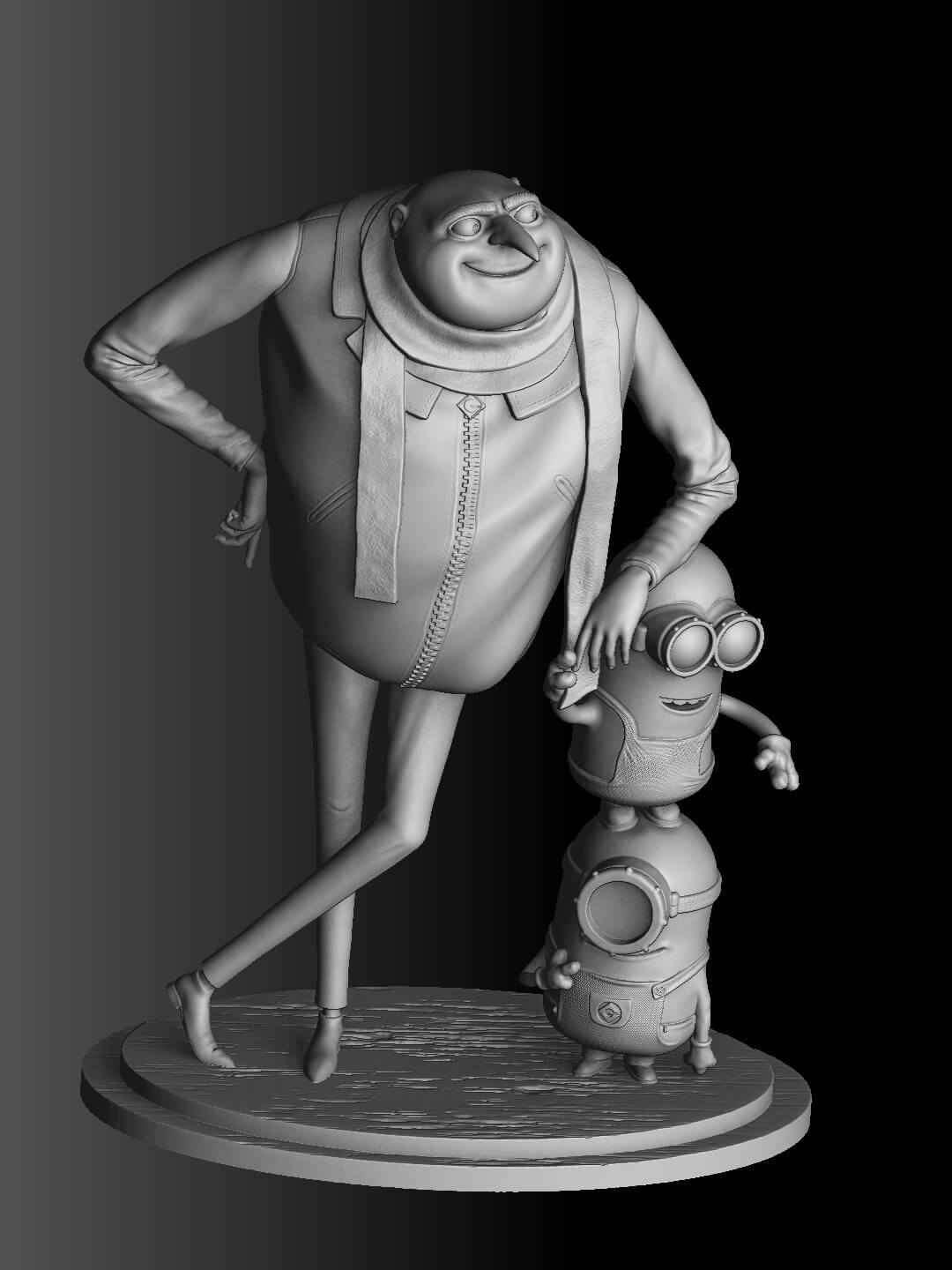 "Despicable Me" Set for 3D Printing by naeem32