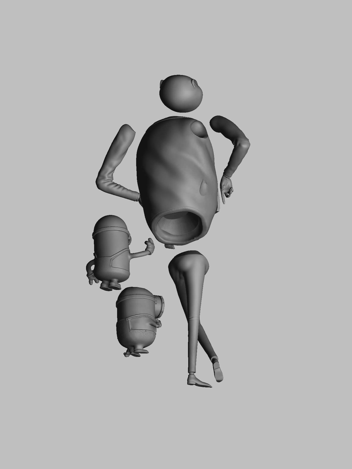 "Despicable Me" Set - 3D Model by naeem32