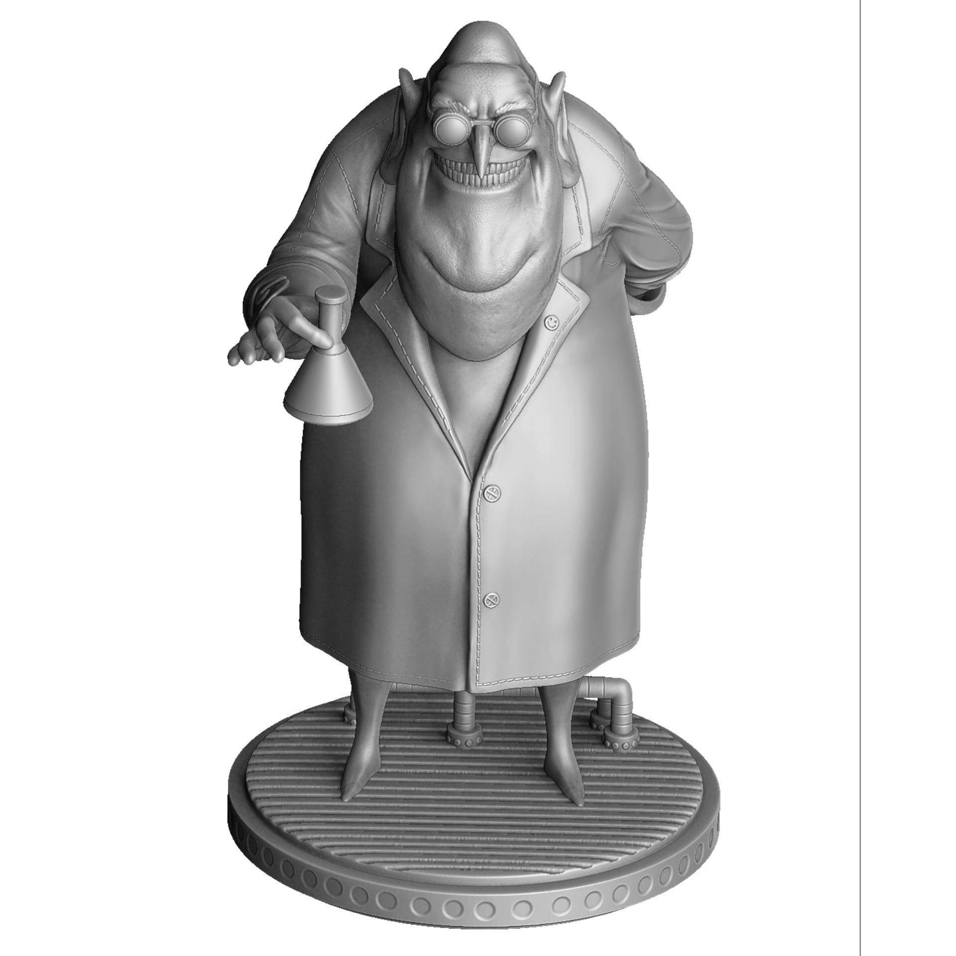 Doctor Nefario (Despicable Me) - 3D Model by naeem32