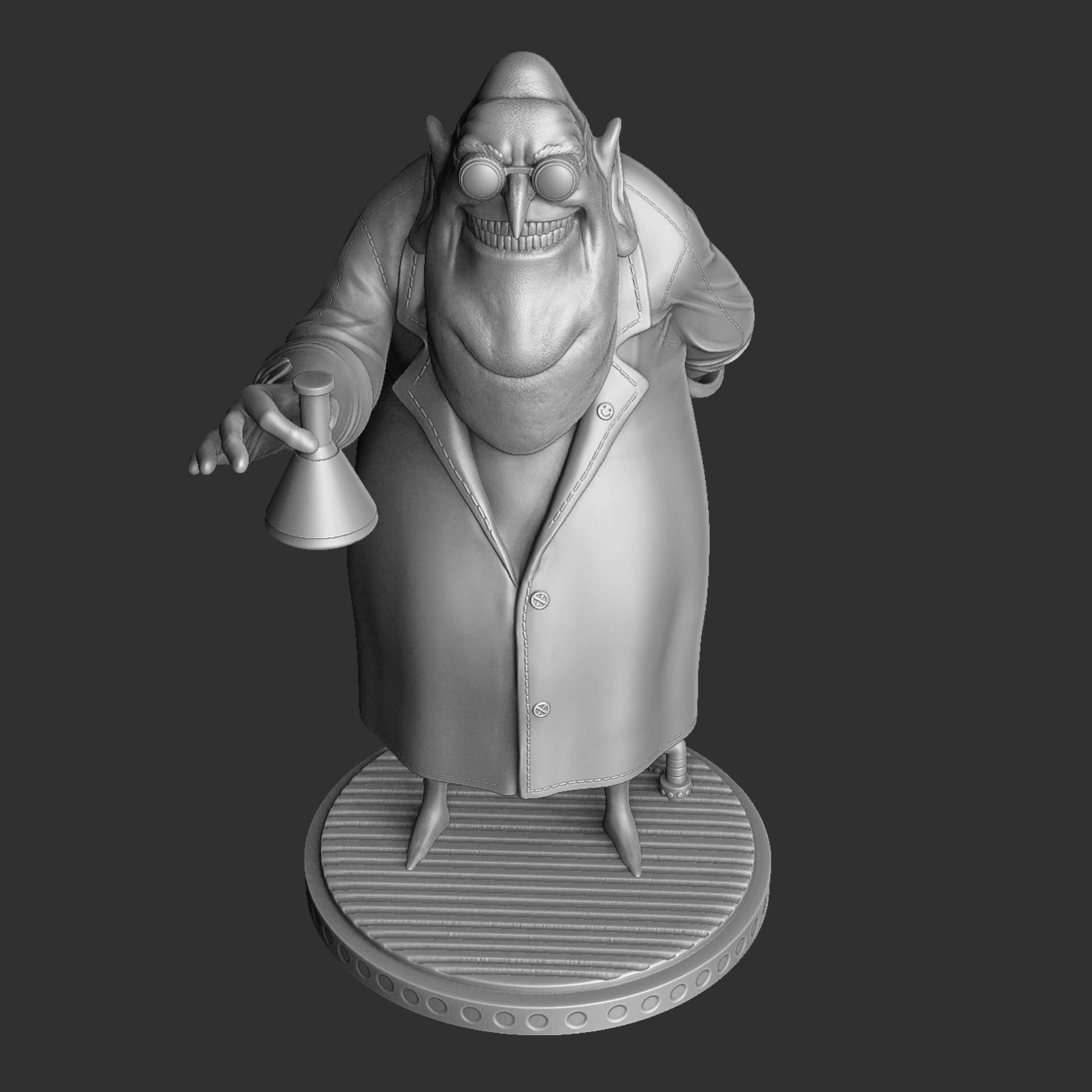 Doctor Nefario (Despicable Me) - 3D Model by naeem32