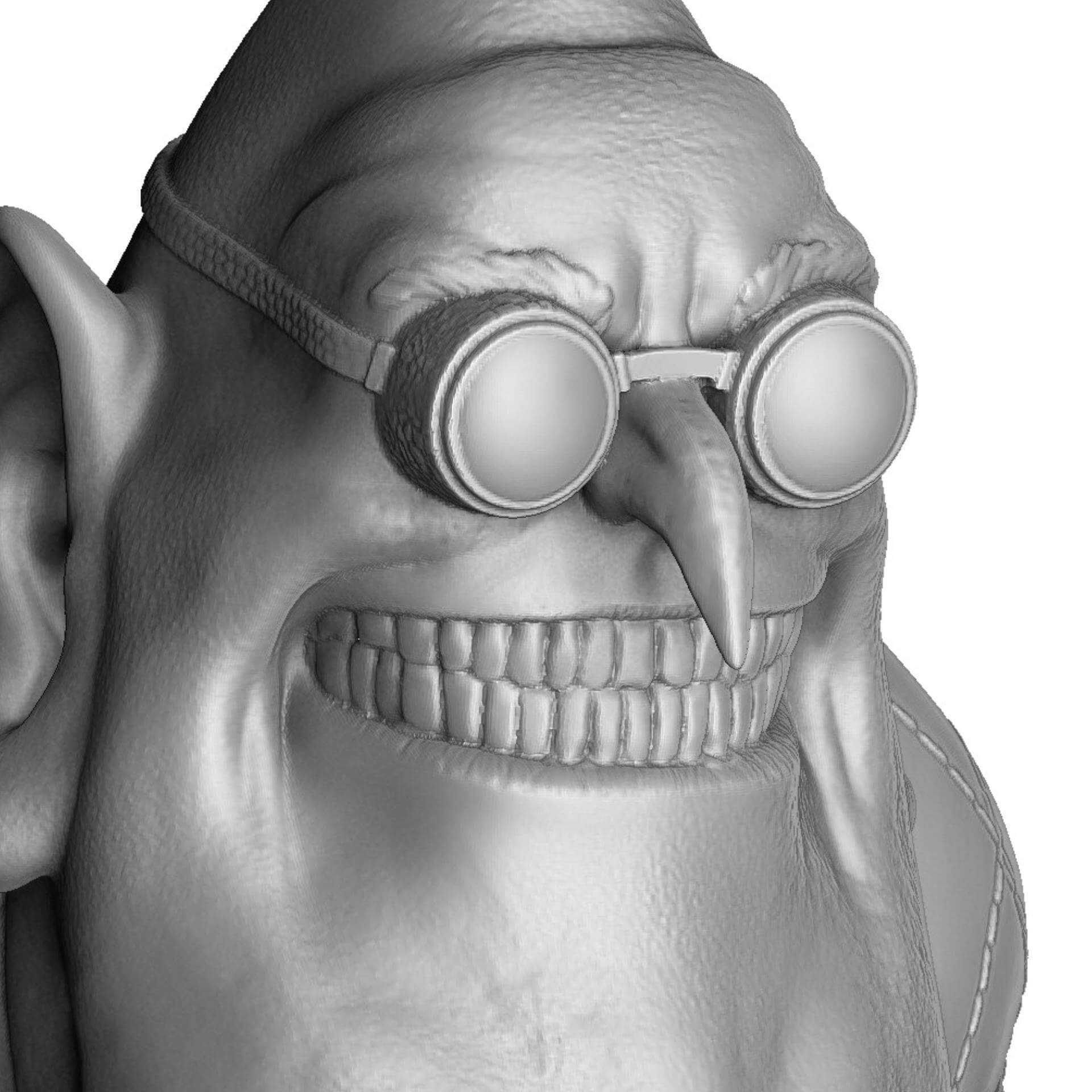 Doctor Nefario (Despicable Me) - 3D Model by naeem32