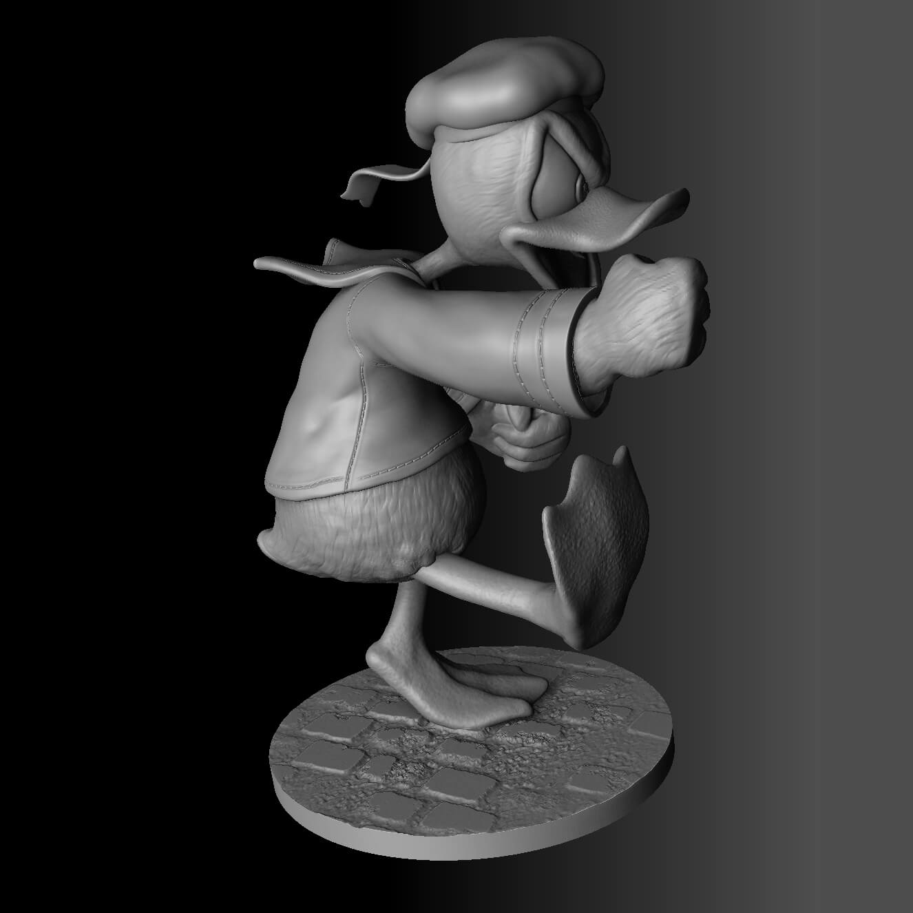 Donald for 3D Printing Stl by naeem32