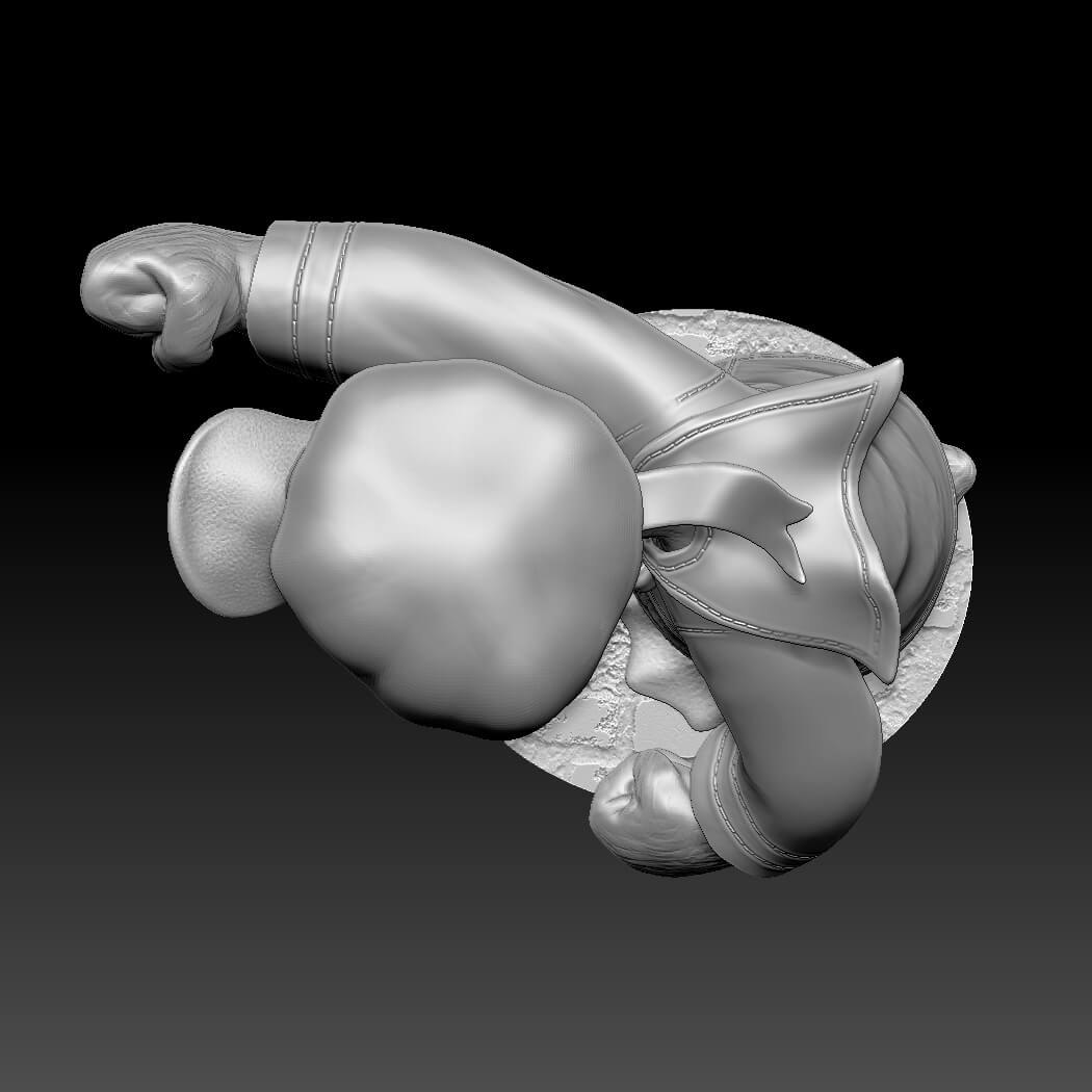 Donald for 3D Printing Stl by naeem32