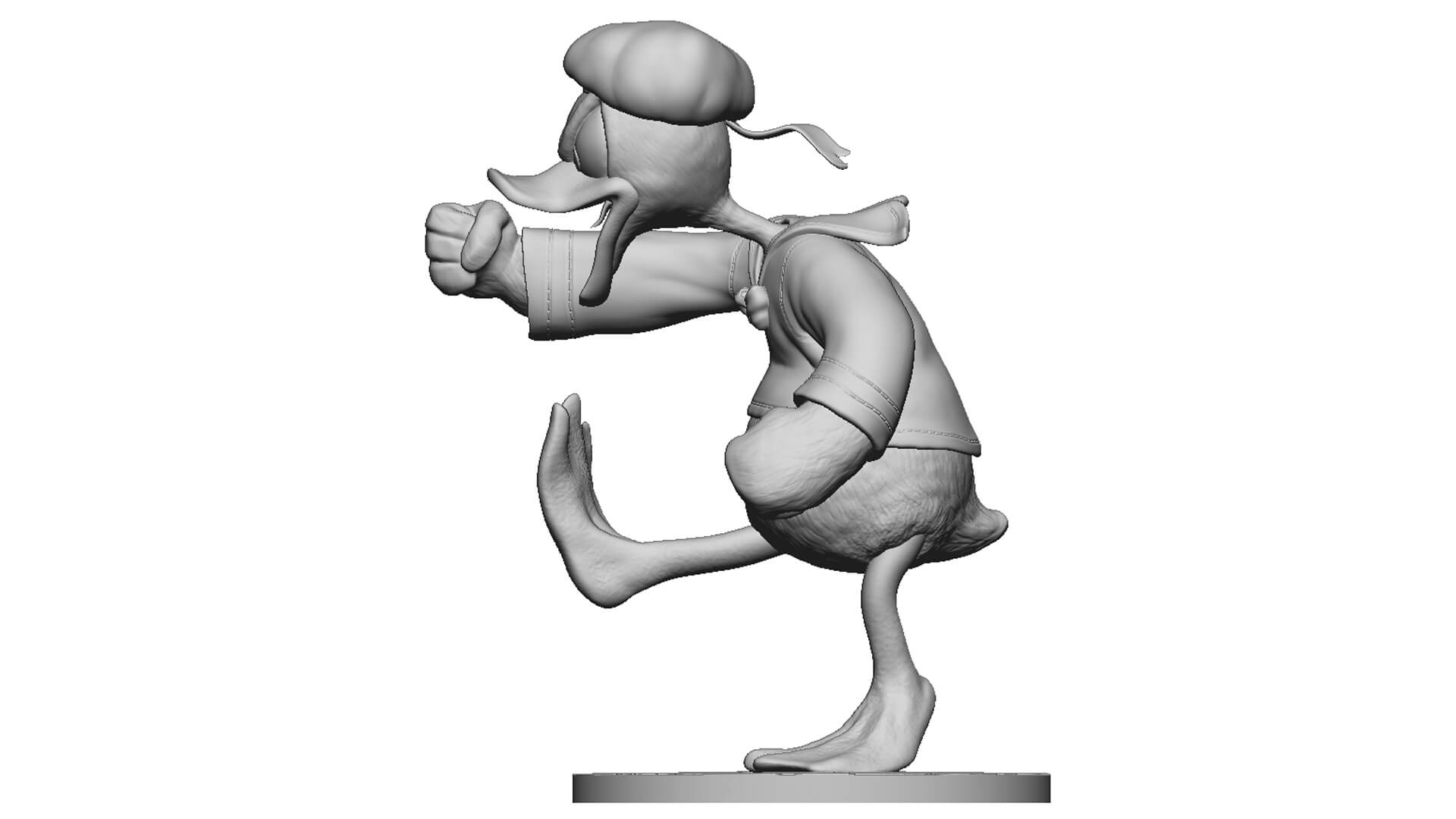 Donald for 3D Printing Stl by naeem32