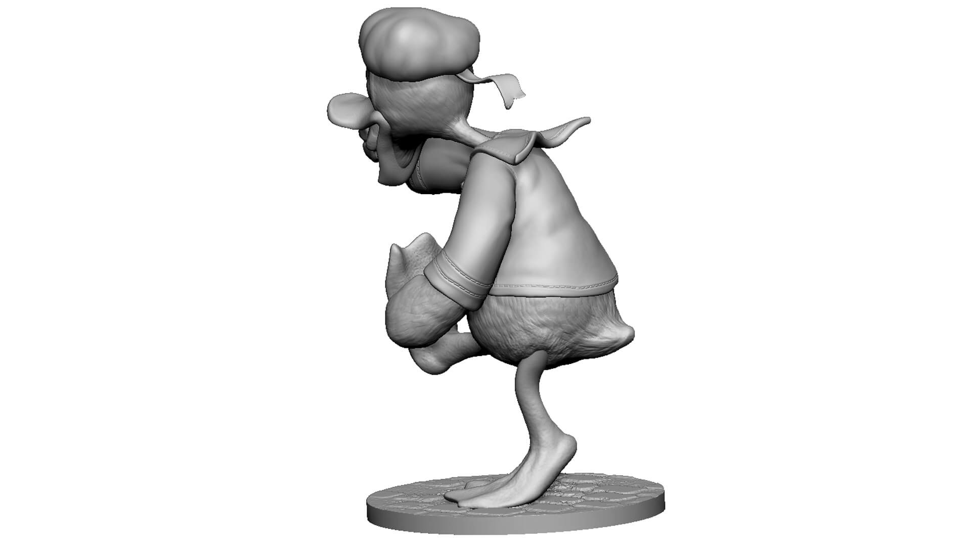 Donald for 3D Printing Stl by naeem32