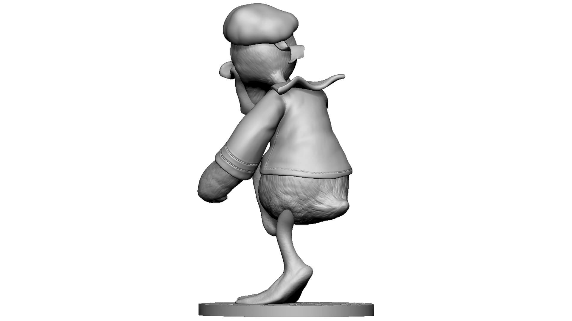Donald for 3D Printing Stl by naeem32