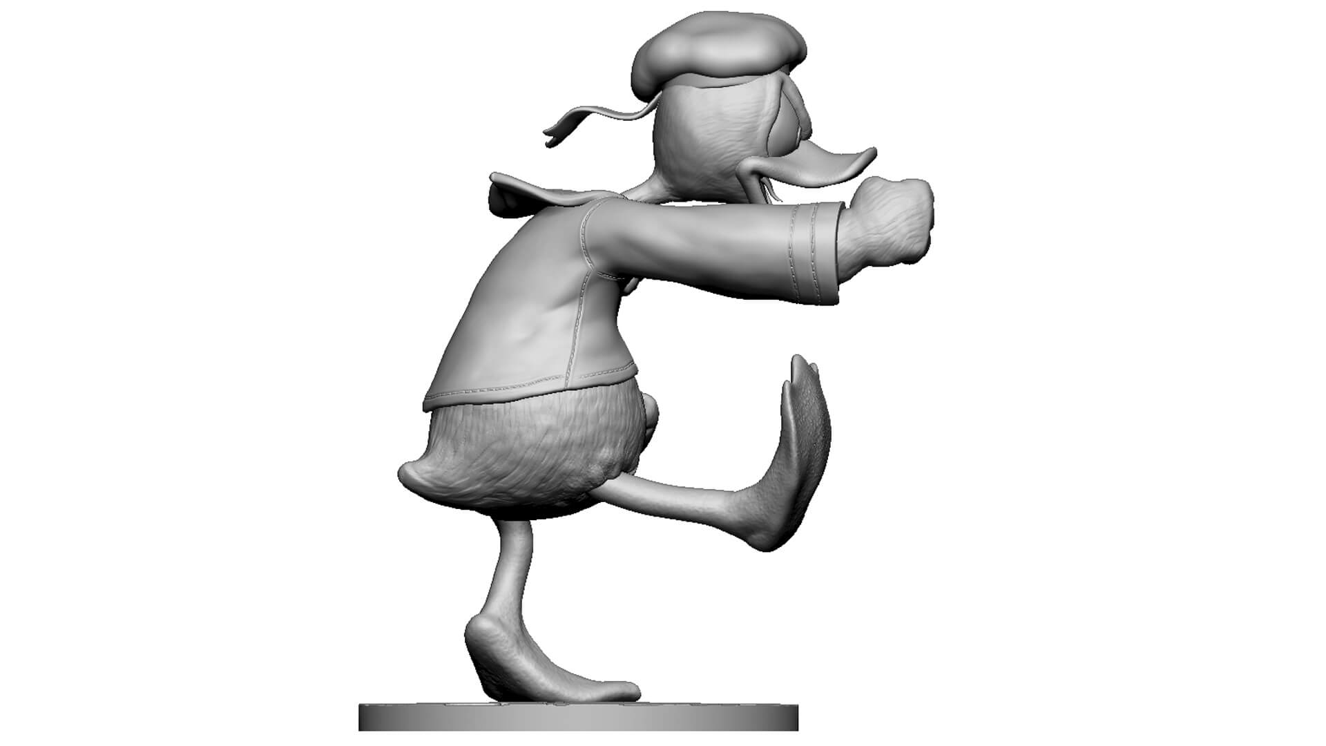 Donald for 3D Printing Stl by naeem32