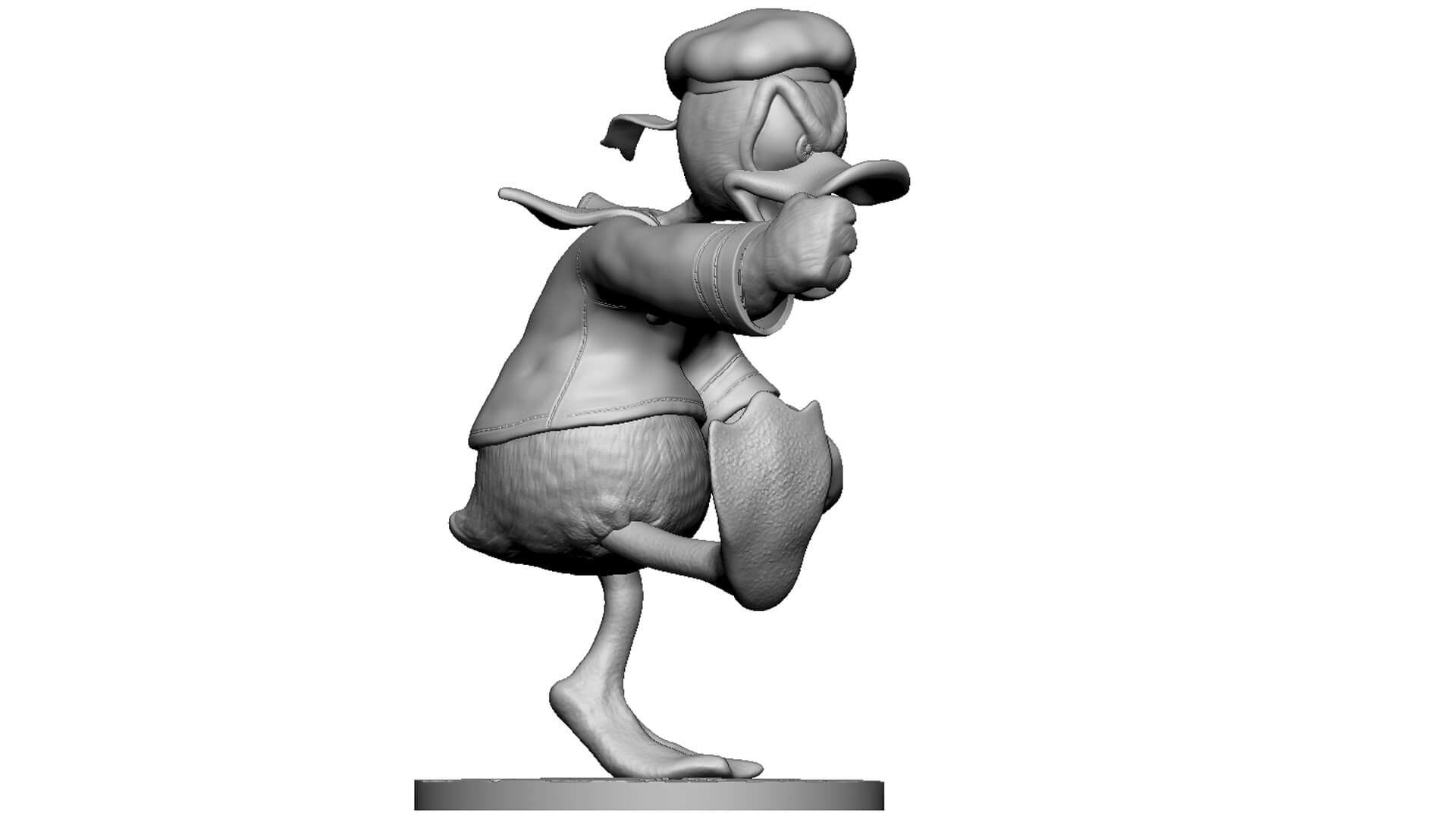 Donald for 3D Printing Stl by naeem32