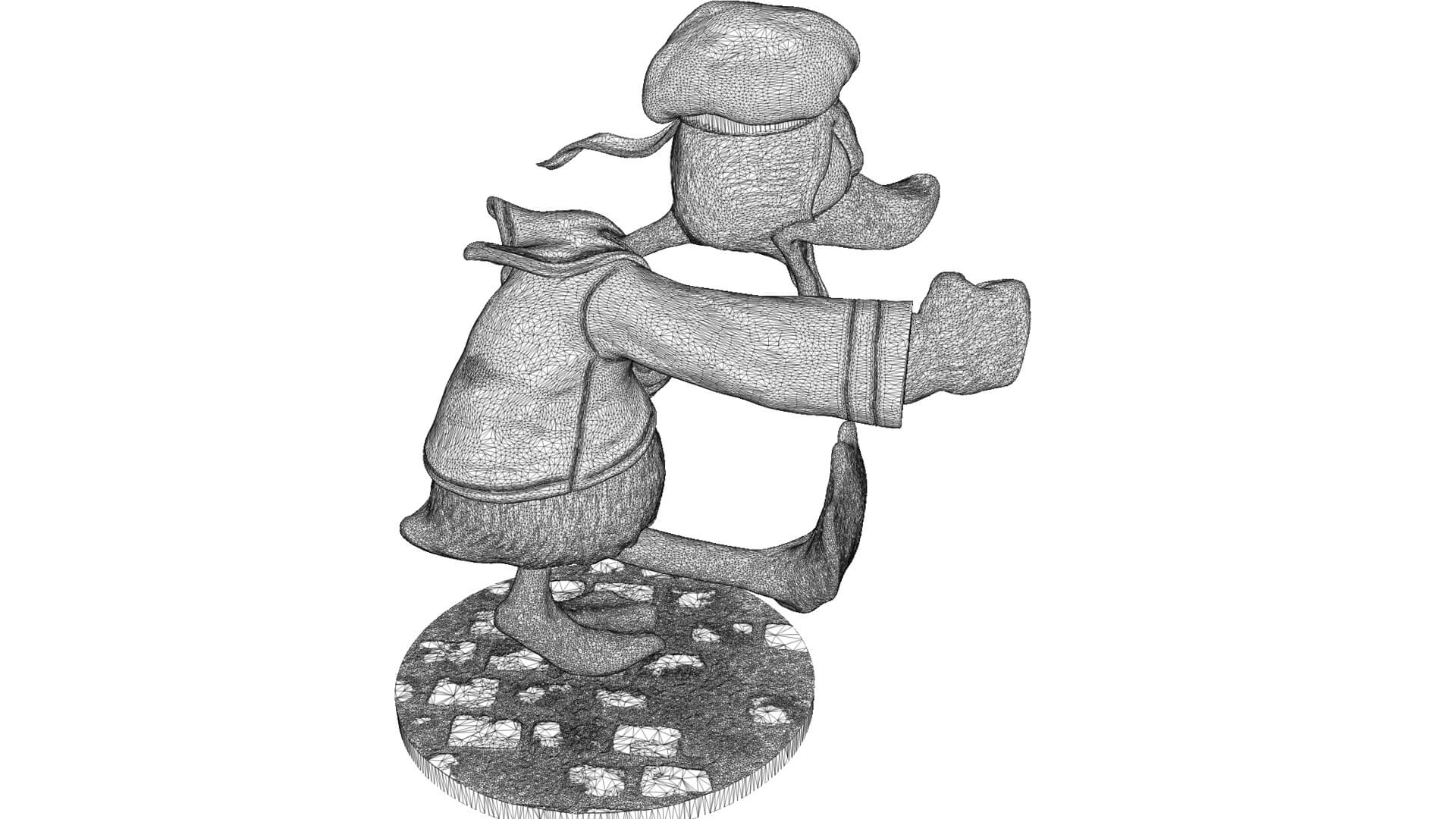 Donald for 3D Printing Stl by naeem32