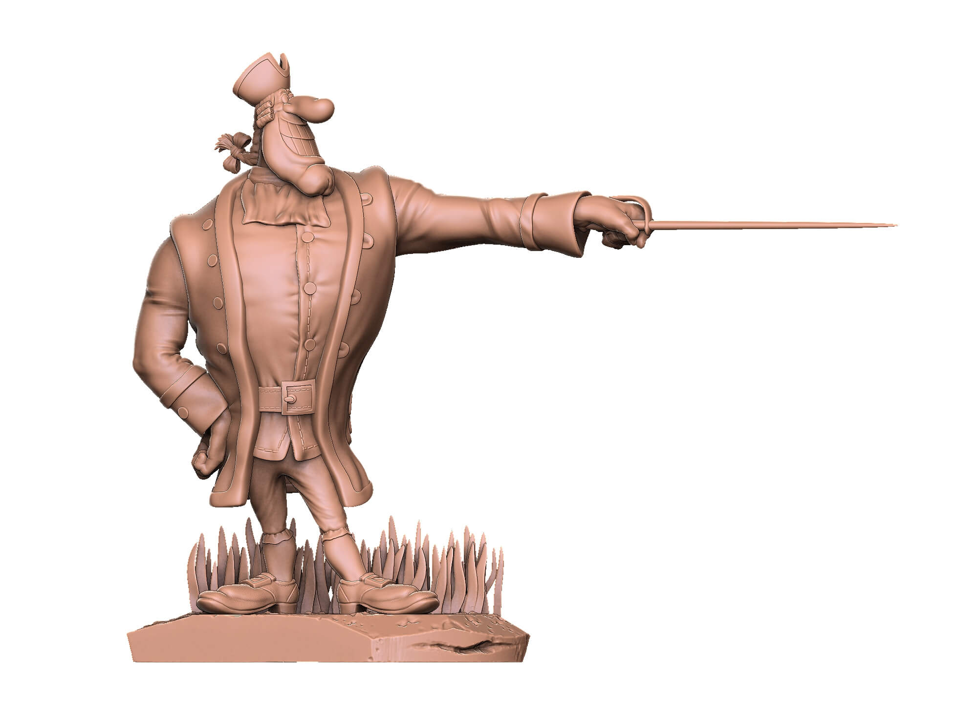 Dr. Livesey From "Treasure Island" - 3D Model by naeem32
