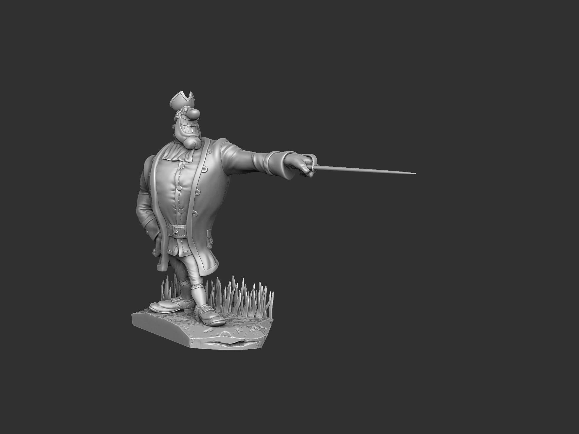 Dr. Livesey From "Treasure Island" - 3D Model by naeem32