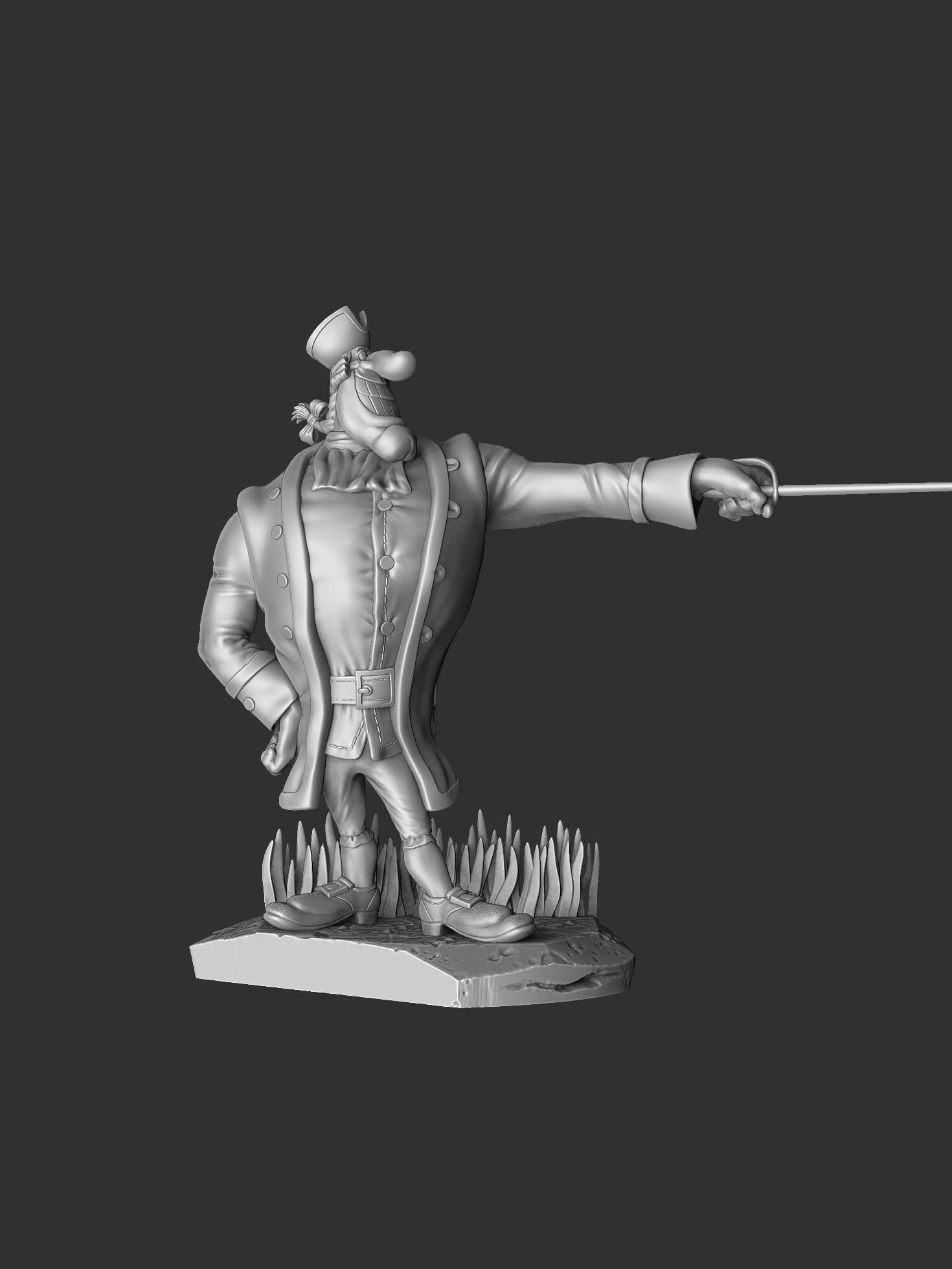 Dr. Livesey From "Treasure Island" - 3D Model by naeem32