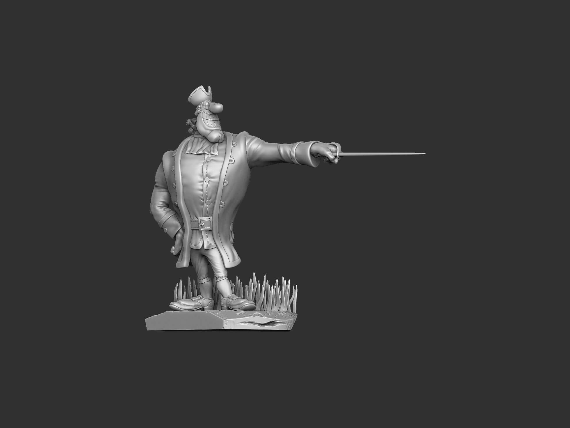 Dr. Livesey From "Treasure Island" - 3D Model by naeem32