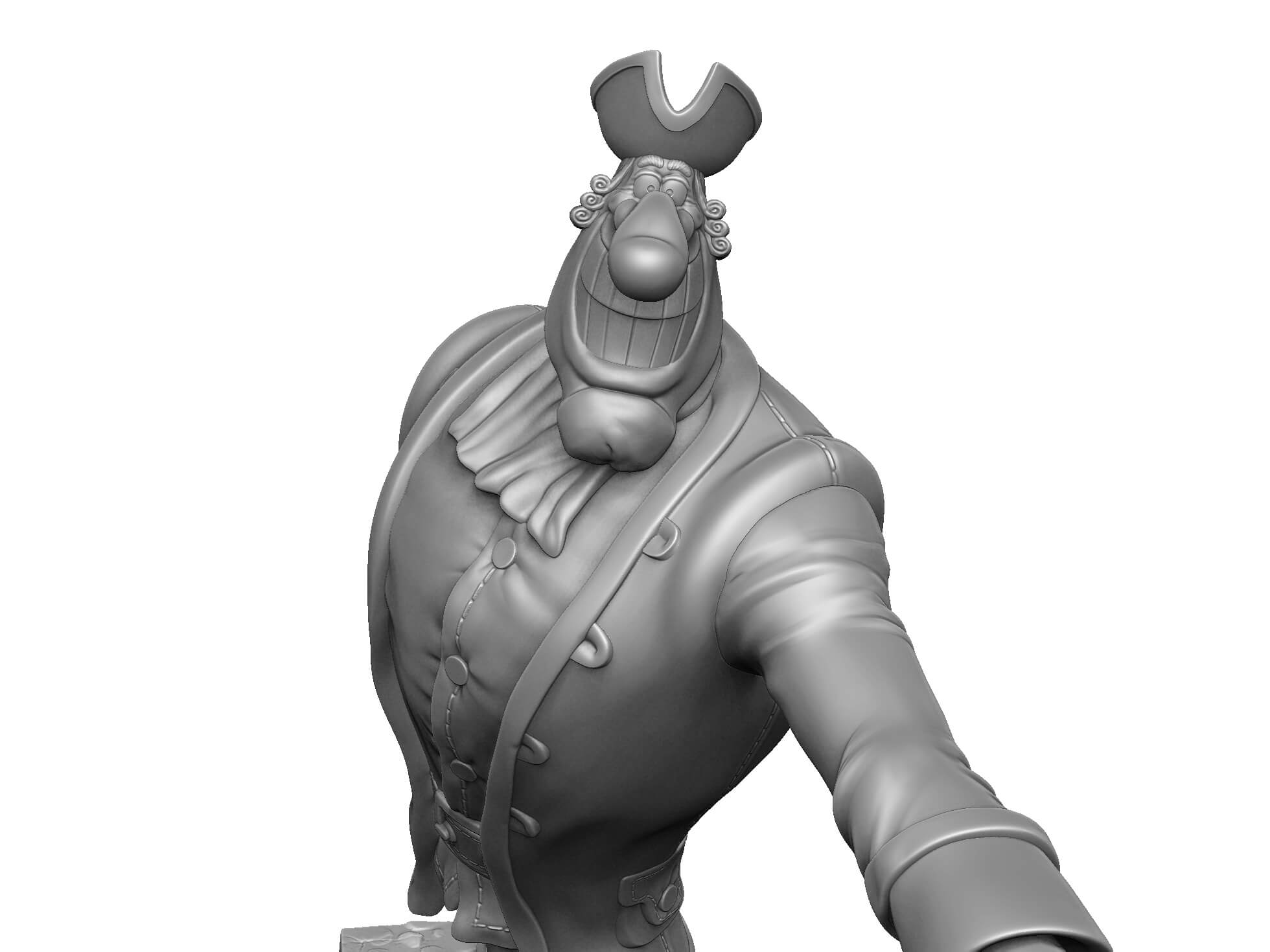 Dr. Livesey From "Treasure Island" - 3D Model by naeem32