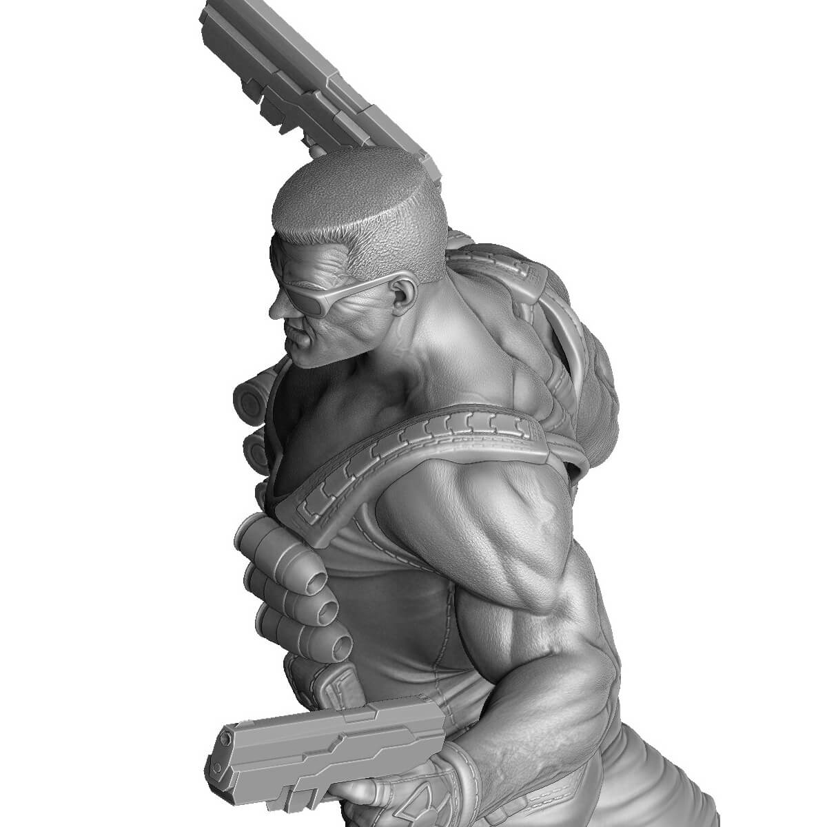 Duke Nukem With Boar's Head - 3D Model by naeem32