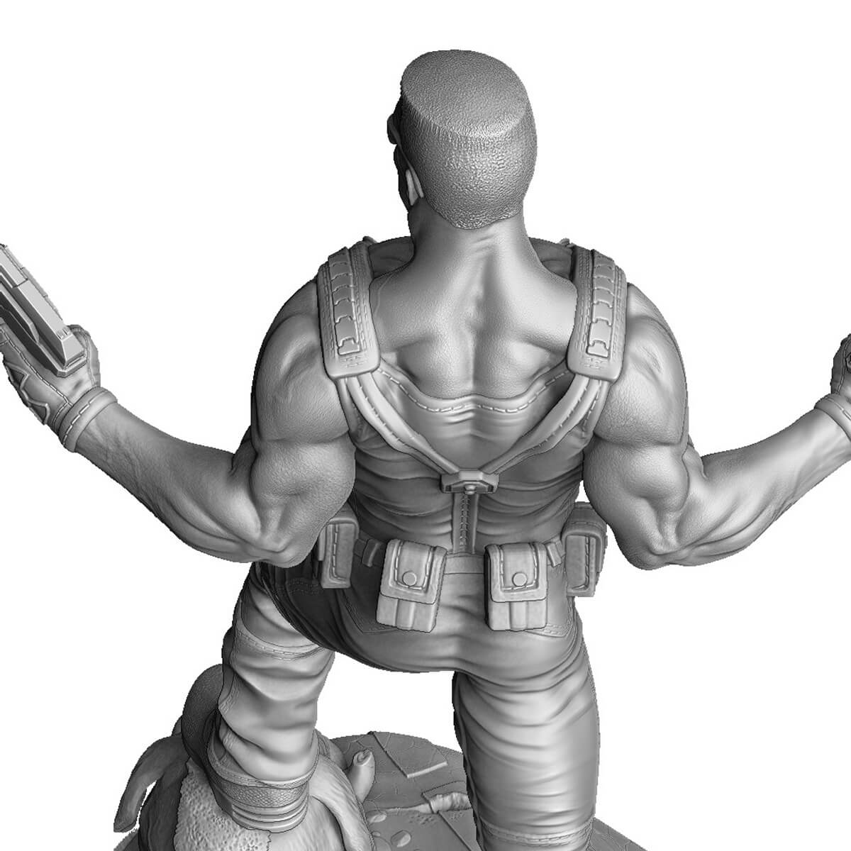 Duke Nukem With Boar's Head - 3D Model by naeem32