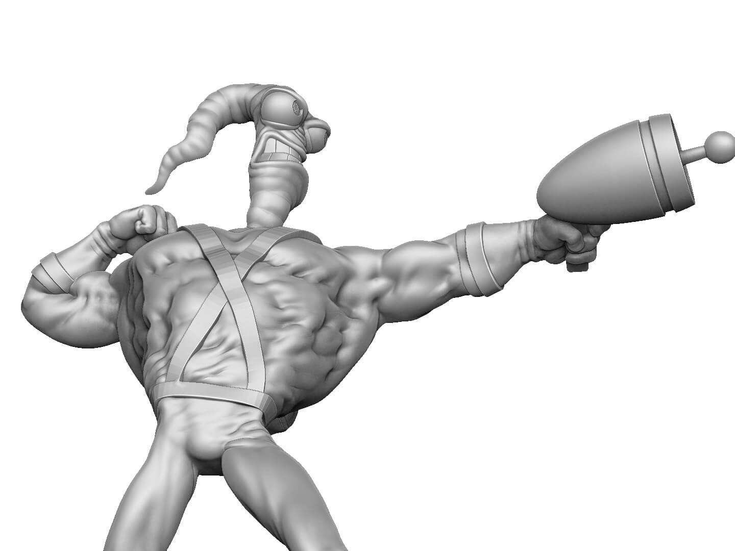 Earthworm Jim - 3D Model by naeem32