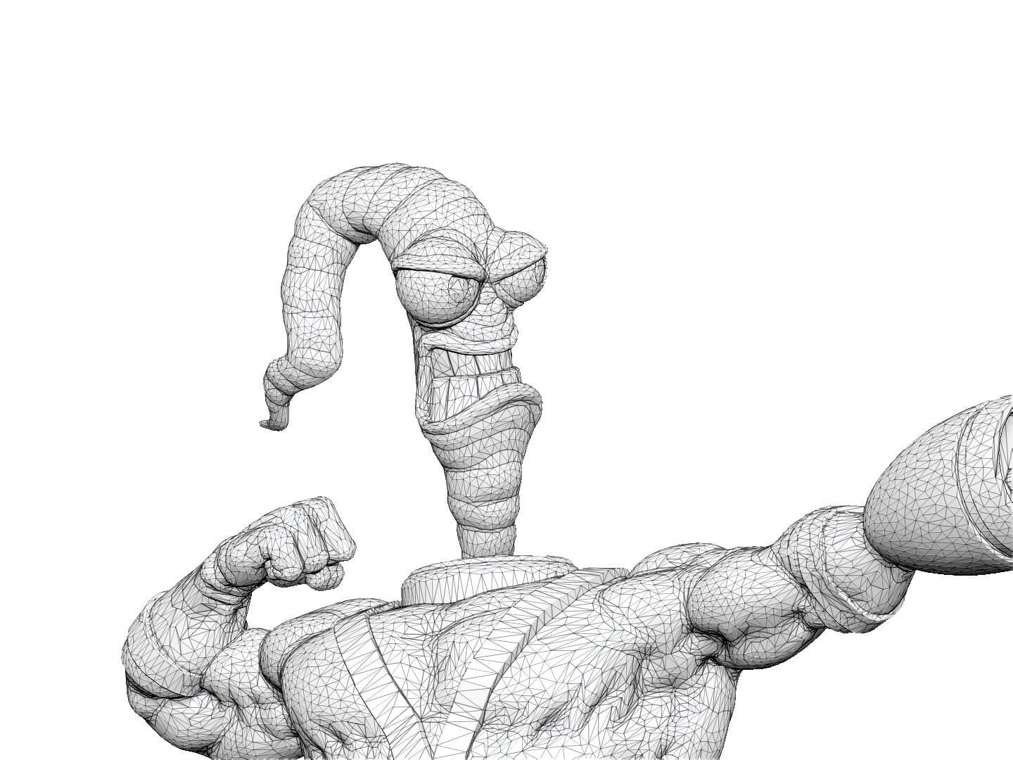 Earthworm Jim - 3D Model by naeem32