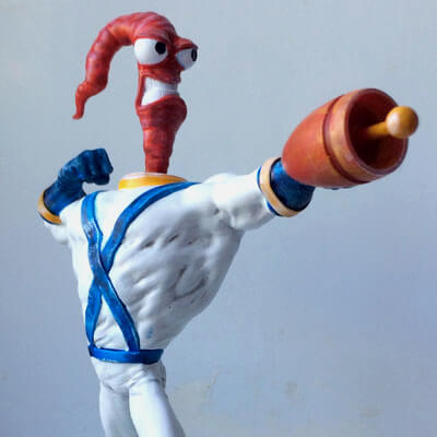 Earthworm Jim - 3D Model by naeem32