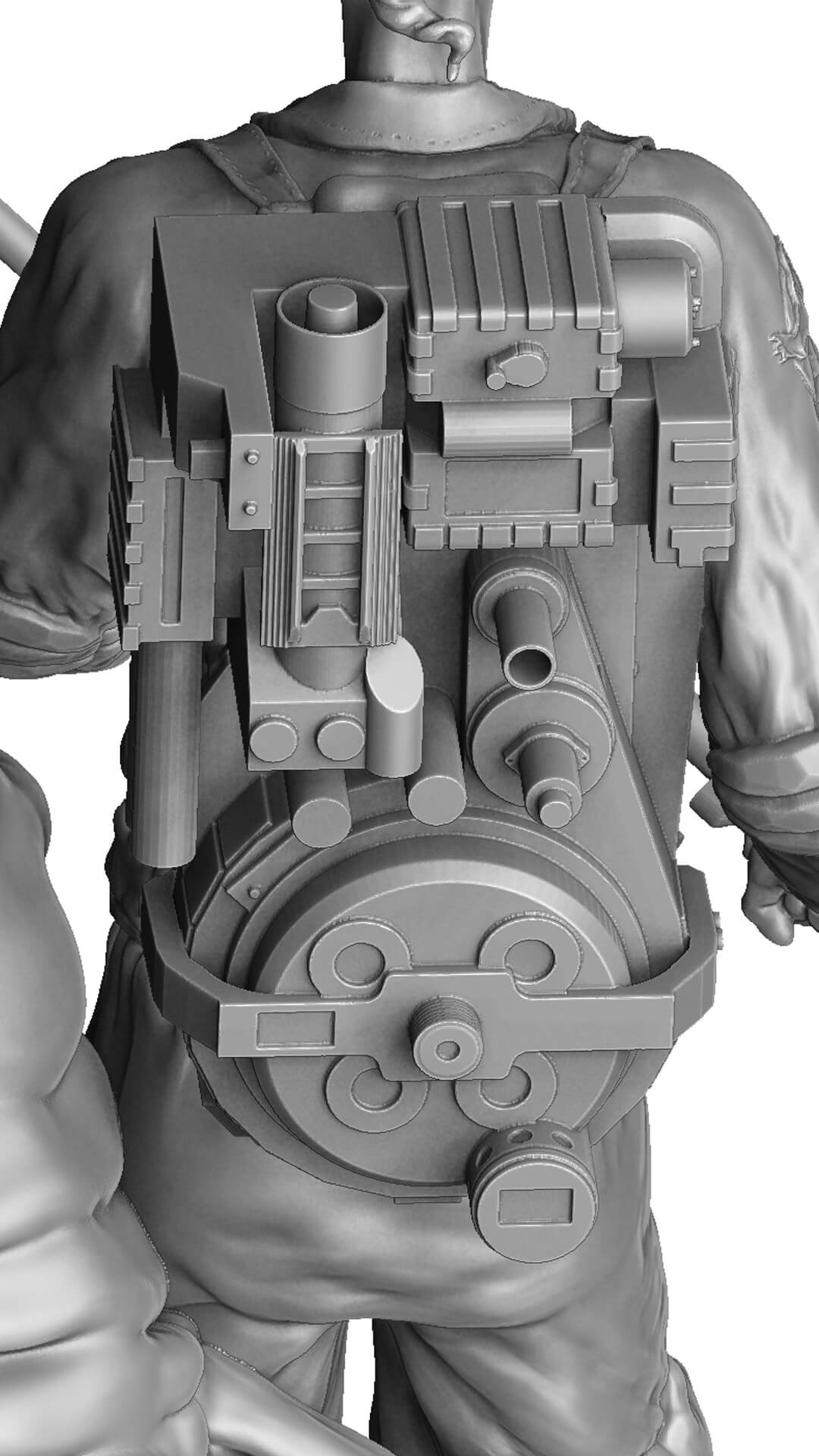Egon Spengler and Slimer From The Movie "Ghostbusters&a - 3D Model by ...