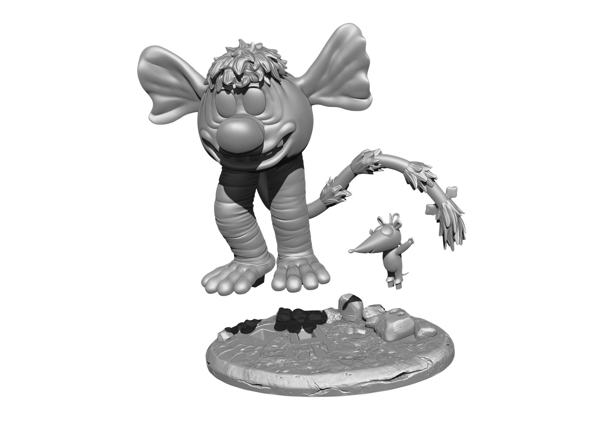Ferocious Bambre - 3D Model by naeem32