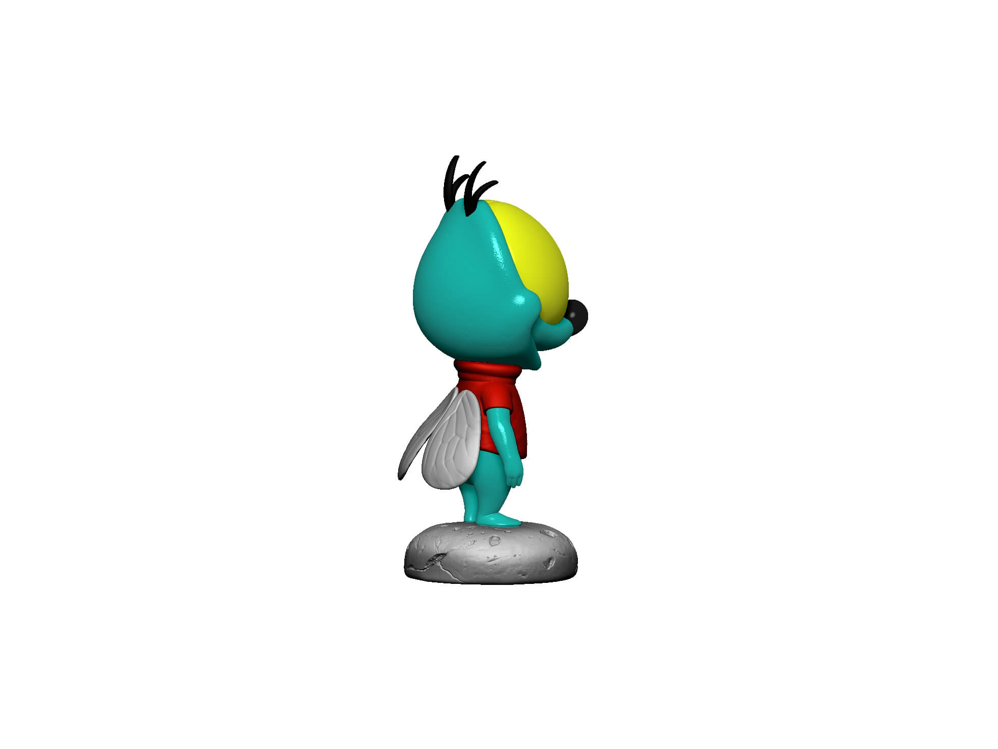 Fly Zipper From Chip 'N Dale Rescue Rangers (3 Options) - 3D Model by ...