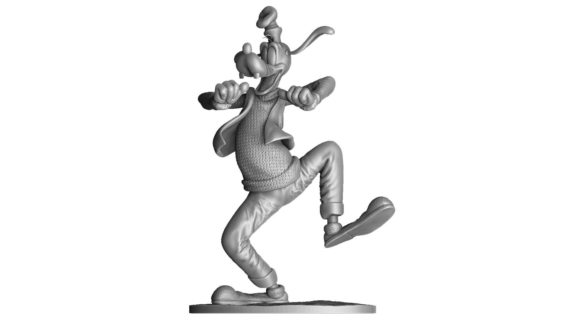Goofy for 3D Printing Stl by naeem32