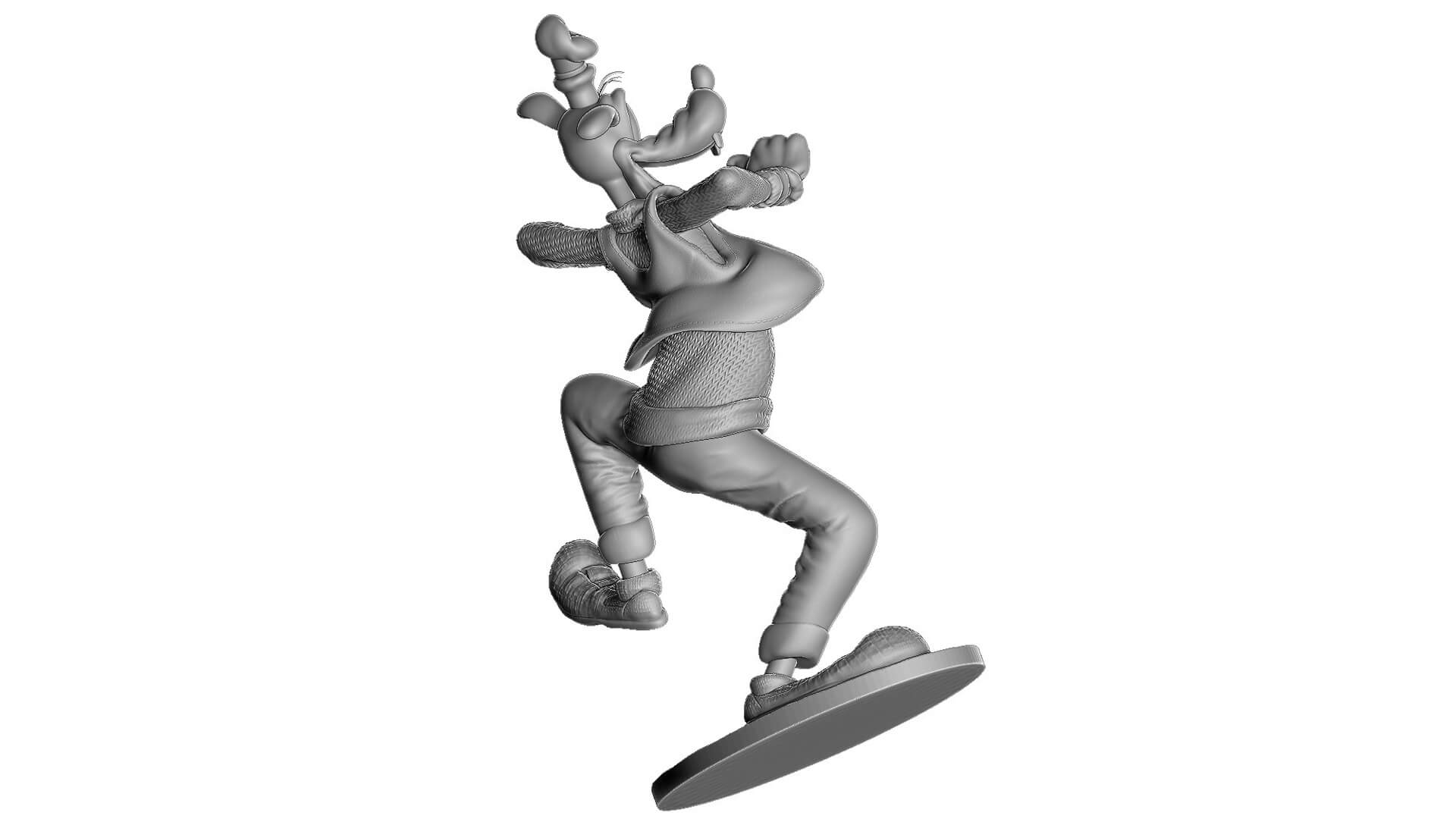 Goofy (Walt Disney) - 3D Model by naeem32