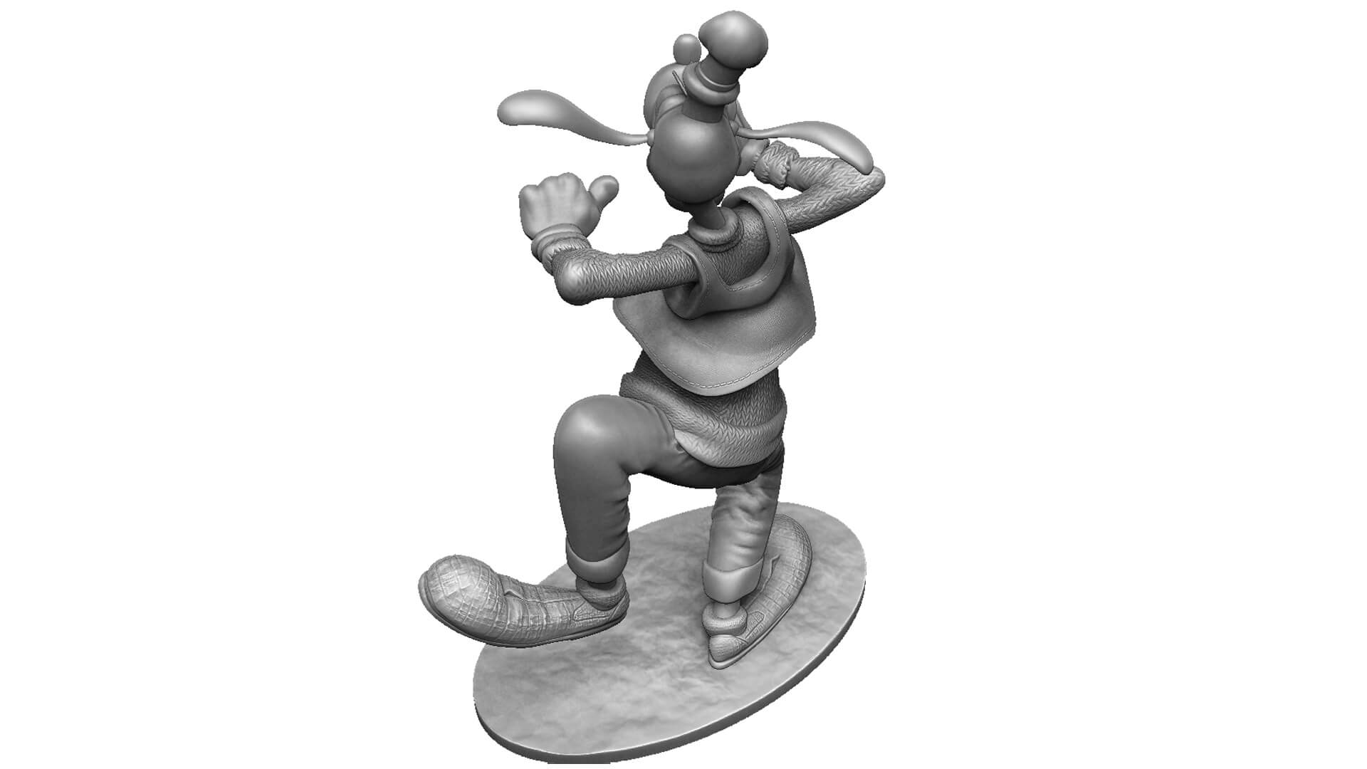 Goofy (Walt Disney) - 3D Model by naeem32