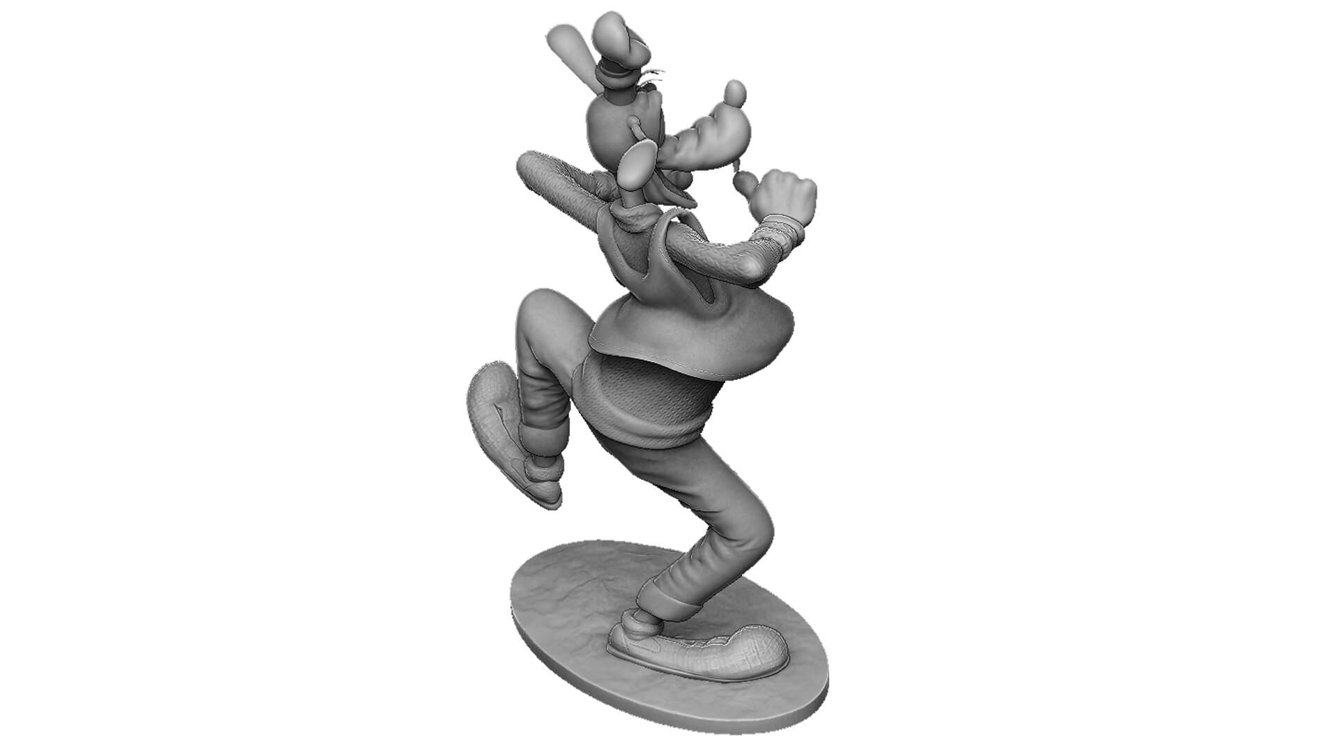 Goofy for 3D Printing Stl by naeem32