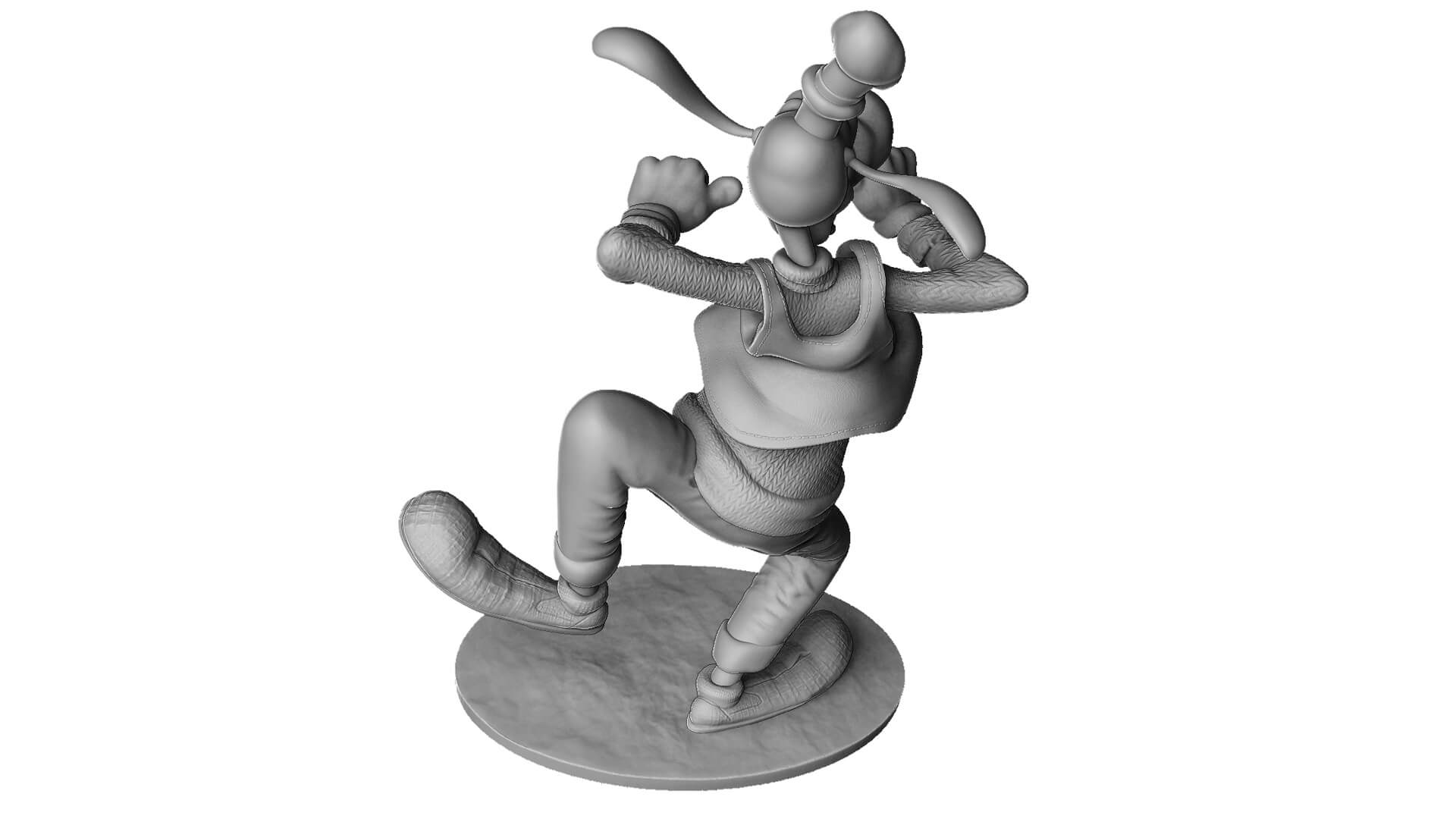 Goofy (Walt Disney) - 3D Model by naeem32