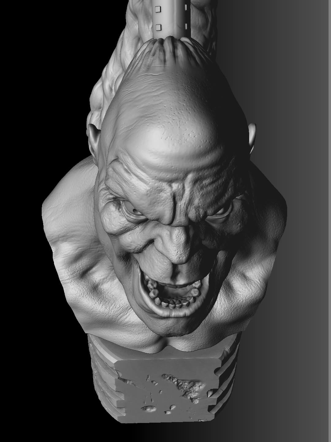 Goro 1995. Bust - 3D Model by naeem32