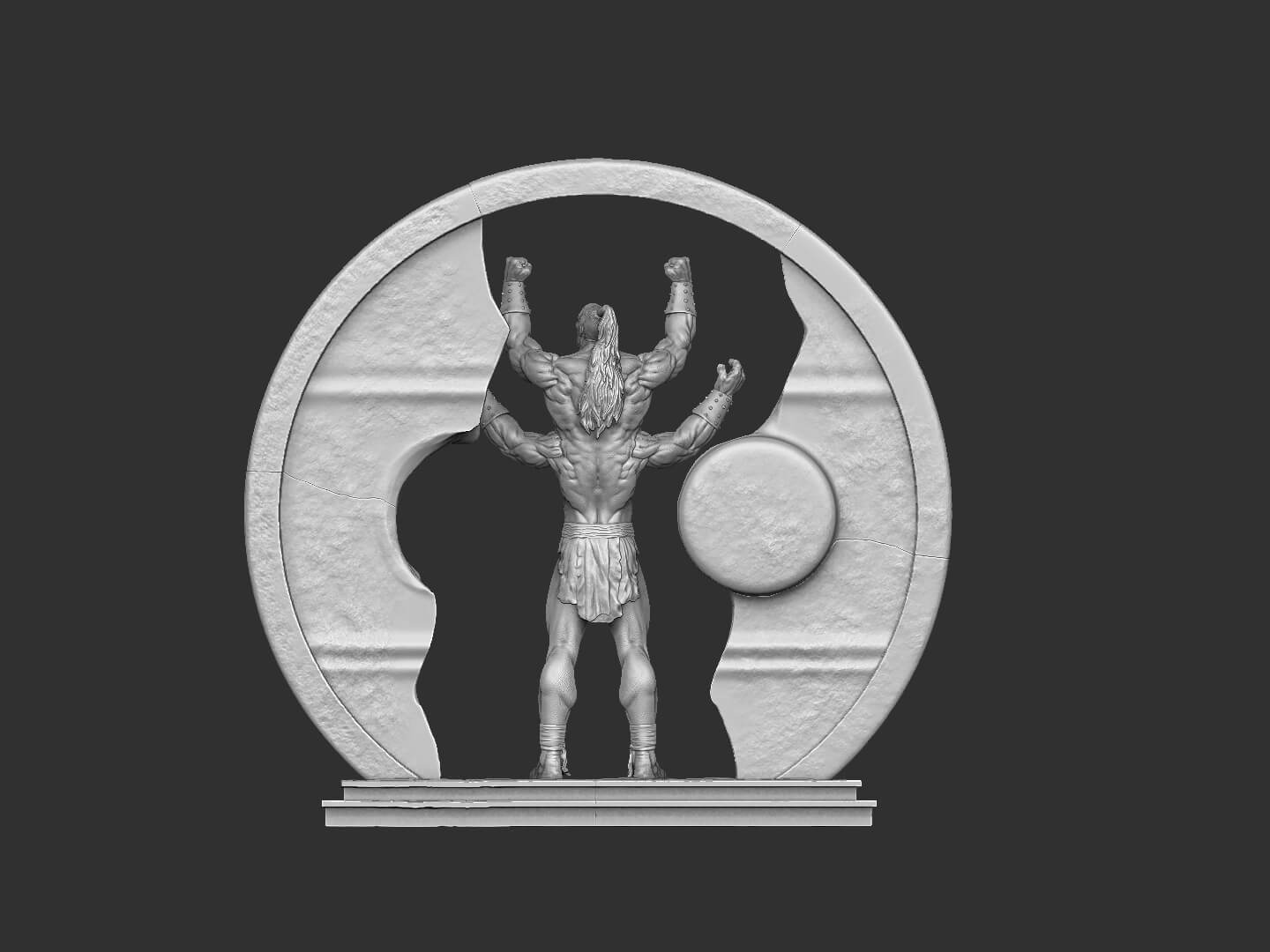 Goro Screams 1995 (Mortal Kombat) - 3D Model by naeem32